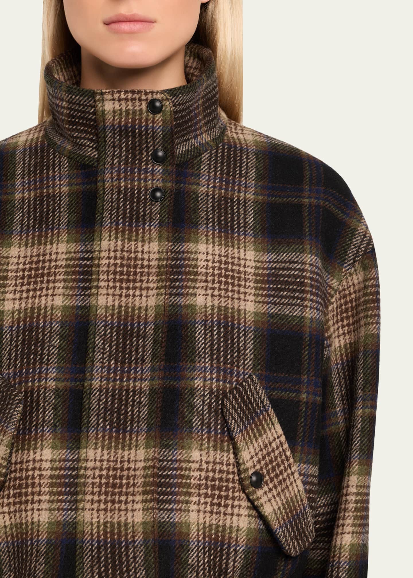 Veronica Beard Bateman Plaid Jacket - Bergdorf Goodman