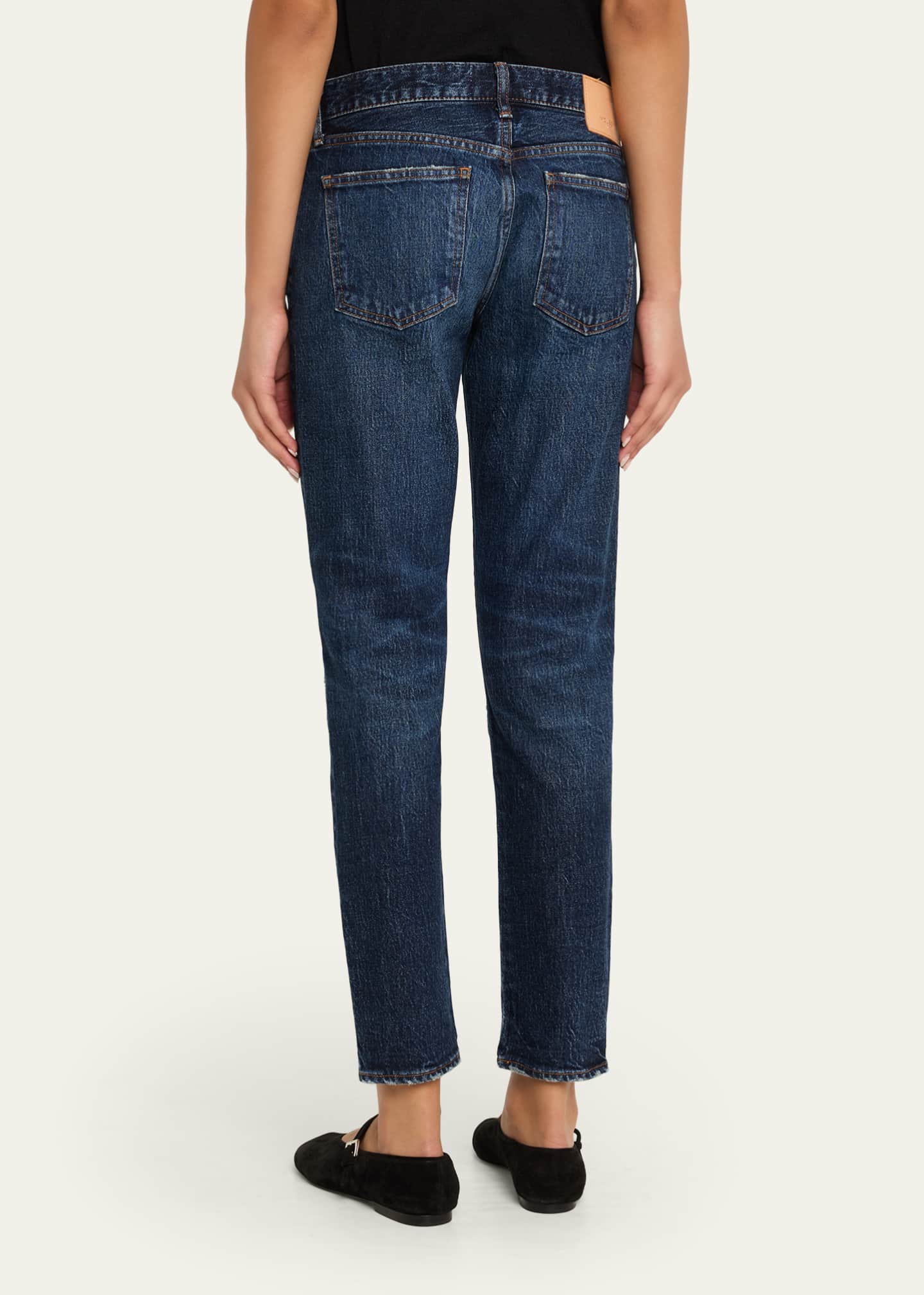 MOUSSY VINTAGE Camden Tapered Low-Rise Jeans - Bergdorf Goodman