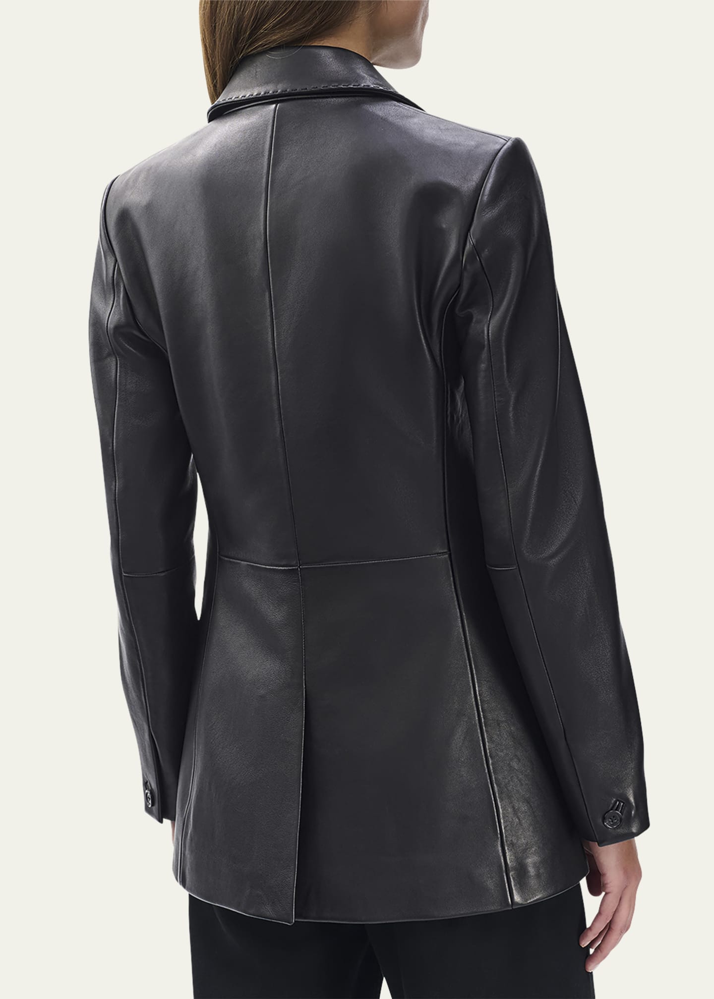 Rag & Bone Ash Leather Blazer - Bergdorf Goodman