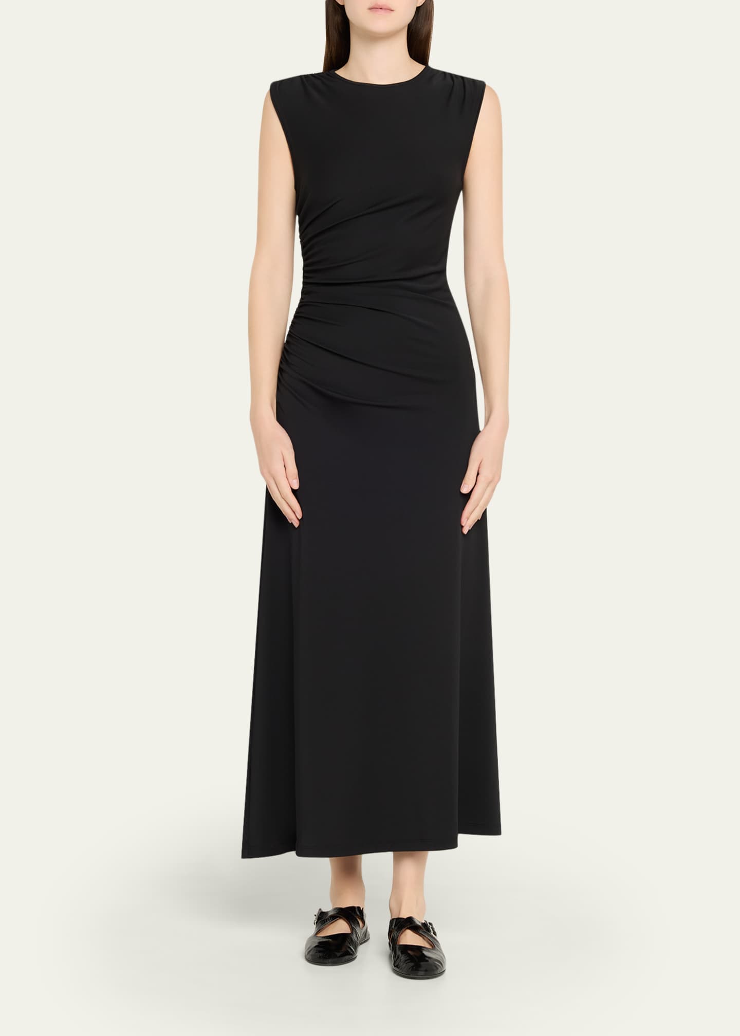 Proenza Schouler Mimi Ruched Crepe Dress - Bergdorf Goodman