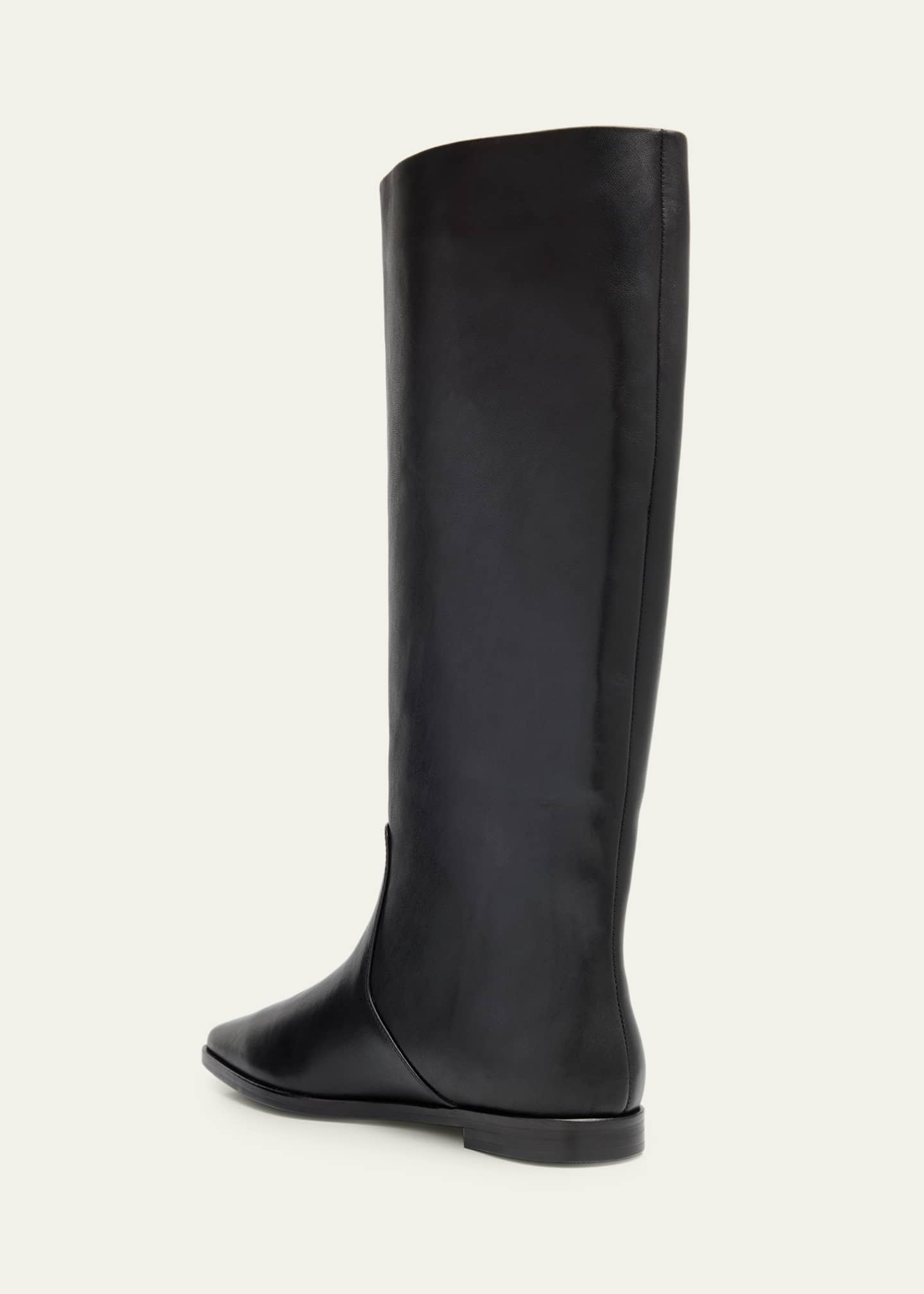 Loeffler Randall Tilly Flat Leather Knee-High Riding Boots - Bergdorf ...