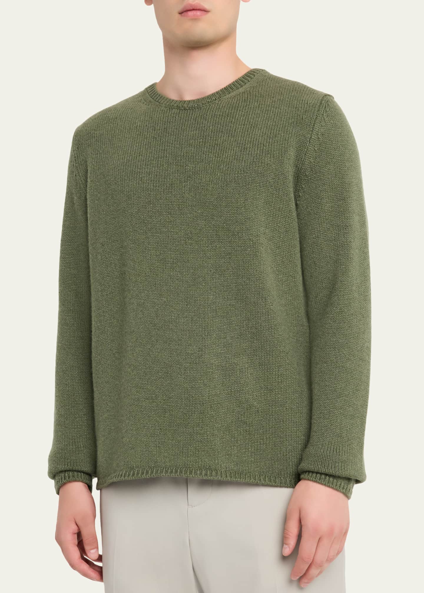 Massimo Alba Men's Cashmere Knit Crewneck Sweater - Bergdorf Goodman