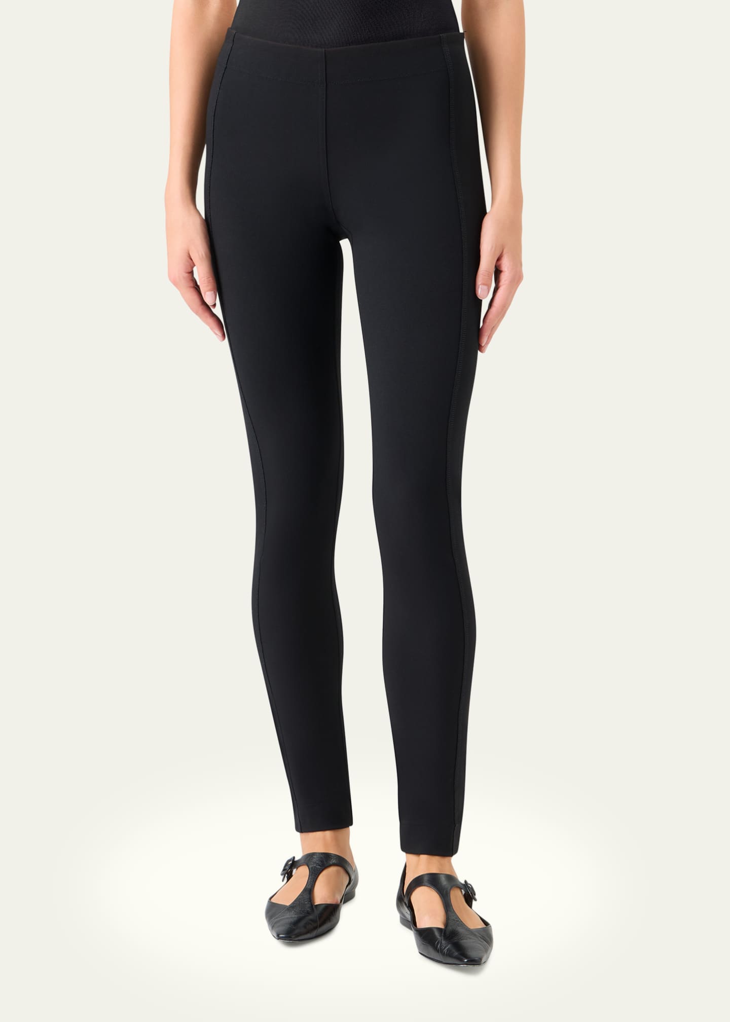 Akris punto Maro Jersey Leggings - Bergdorf Goodman