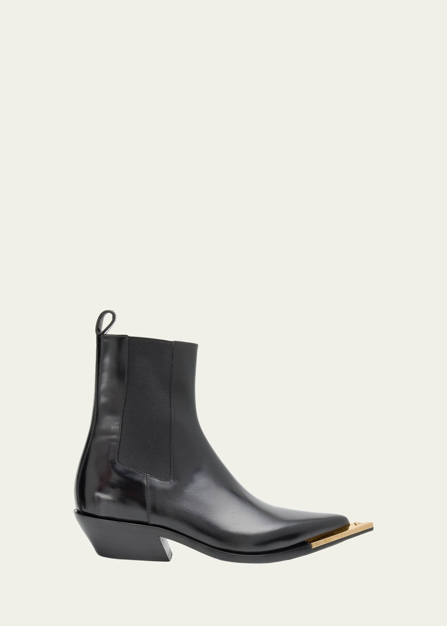 Versace Men's Arrow Calf Leather Chelsea Boots - Bergdorf Goodman