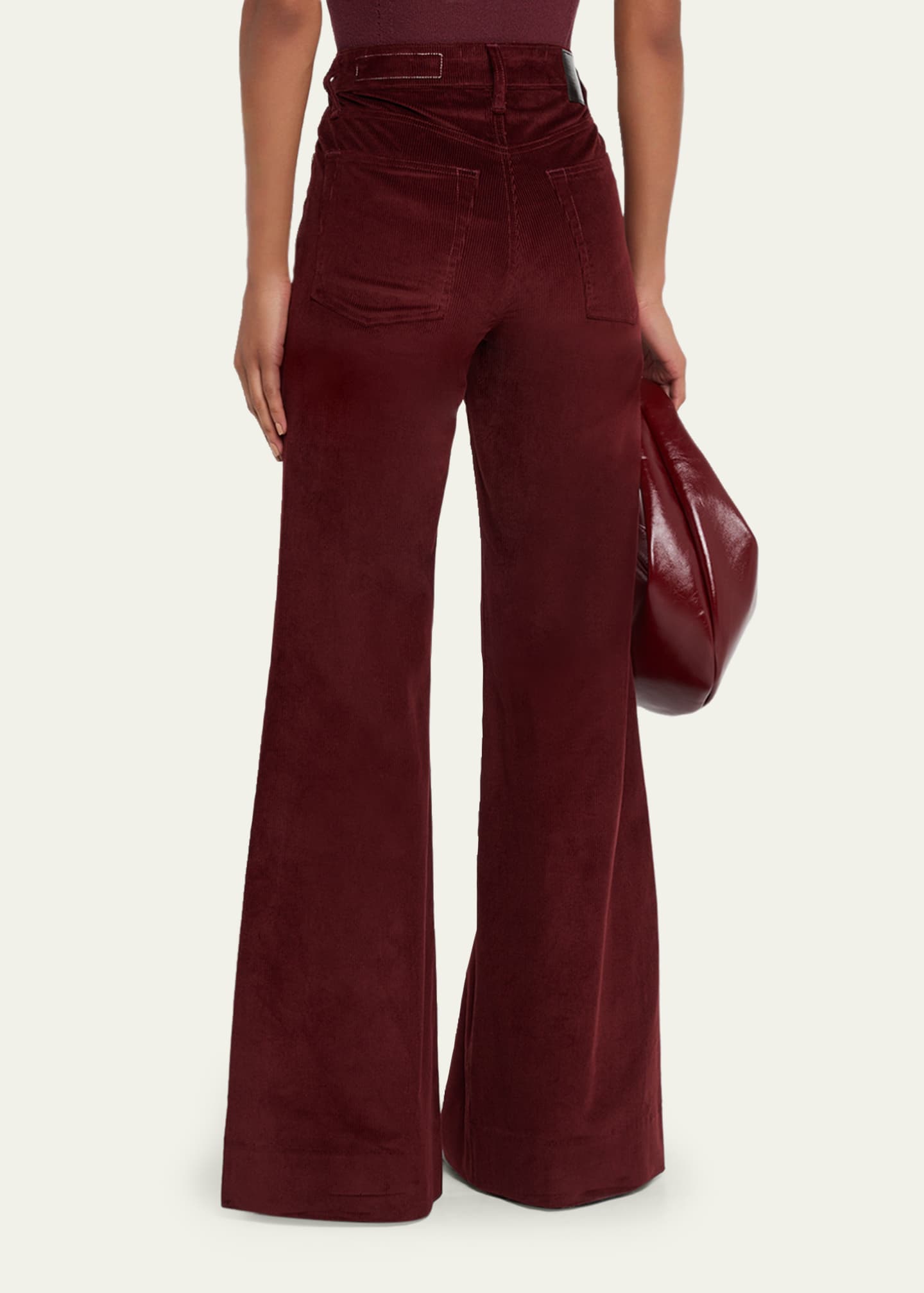 Rag & Bone Skylar High-Rise Corduroy Trousers - Bergdorf Goodman