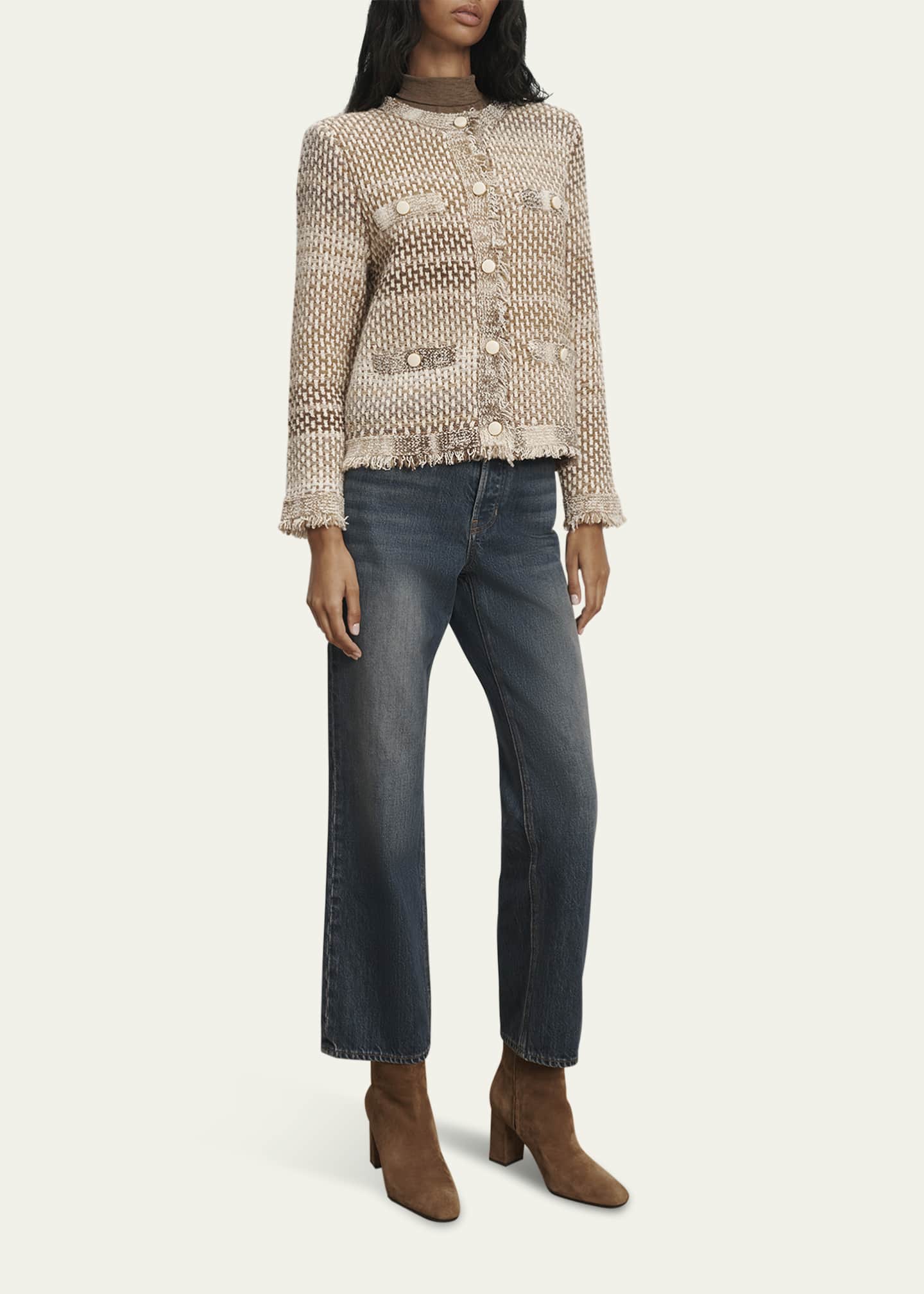 Veronica Beard Sariyah Knit Jacket - Bergdorf Goodman