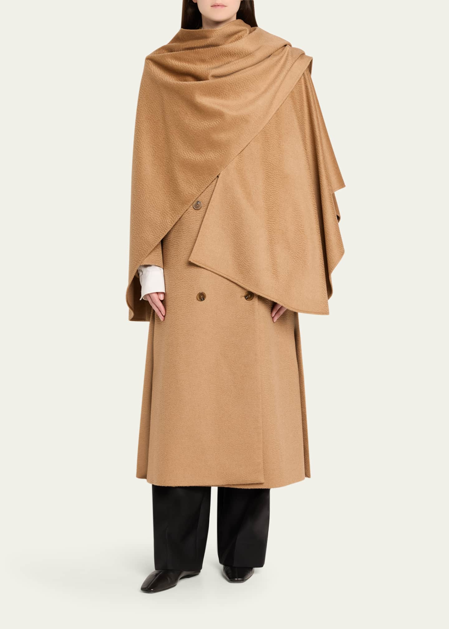 Heirlome Danica Brushed Camel Shawl - Bergdorf Goodman