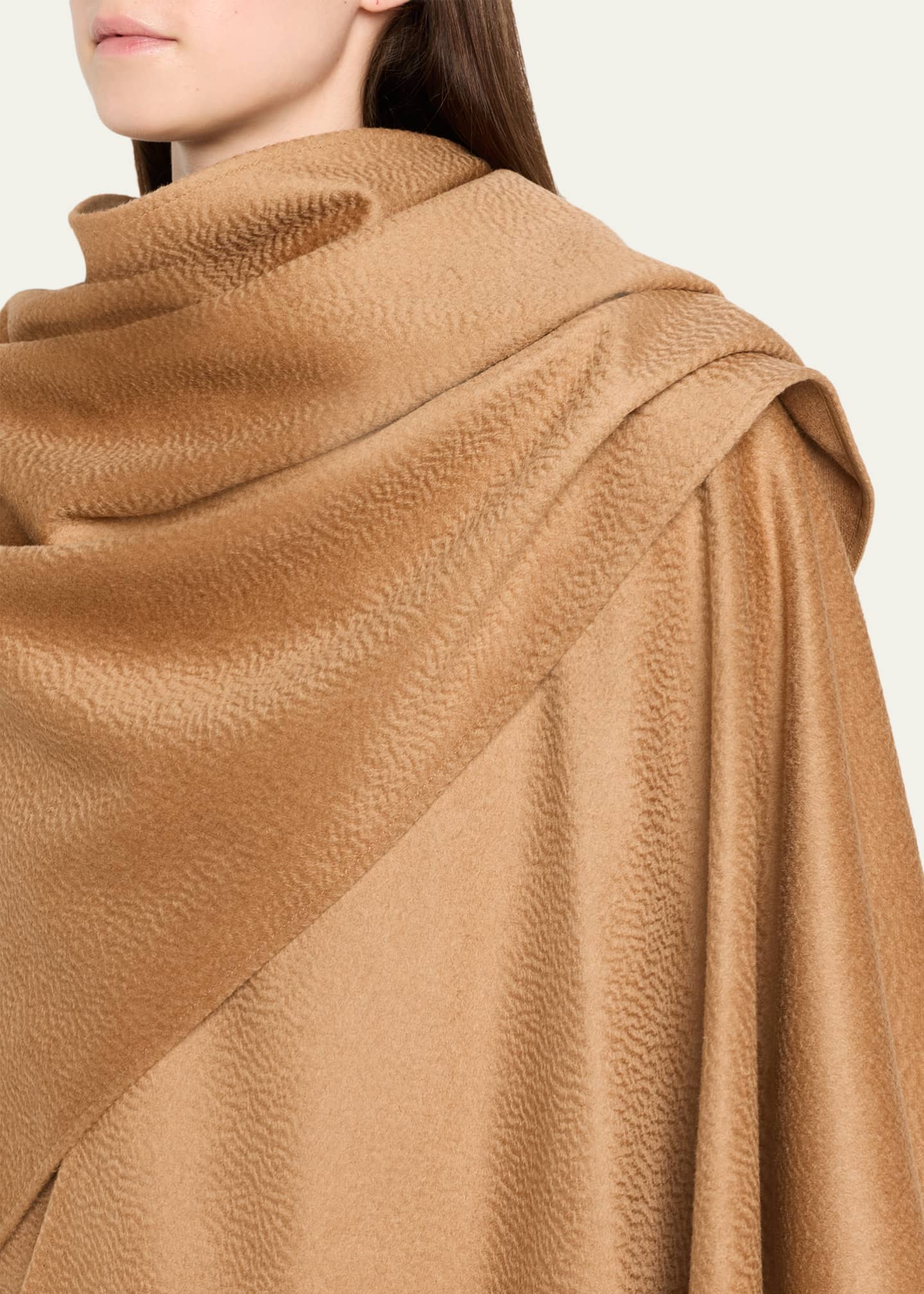 Heirlome Danica Brushed Camel Shawl - Bergdorf Goodman