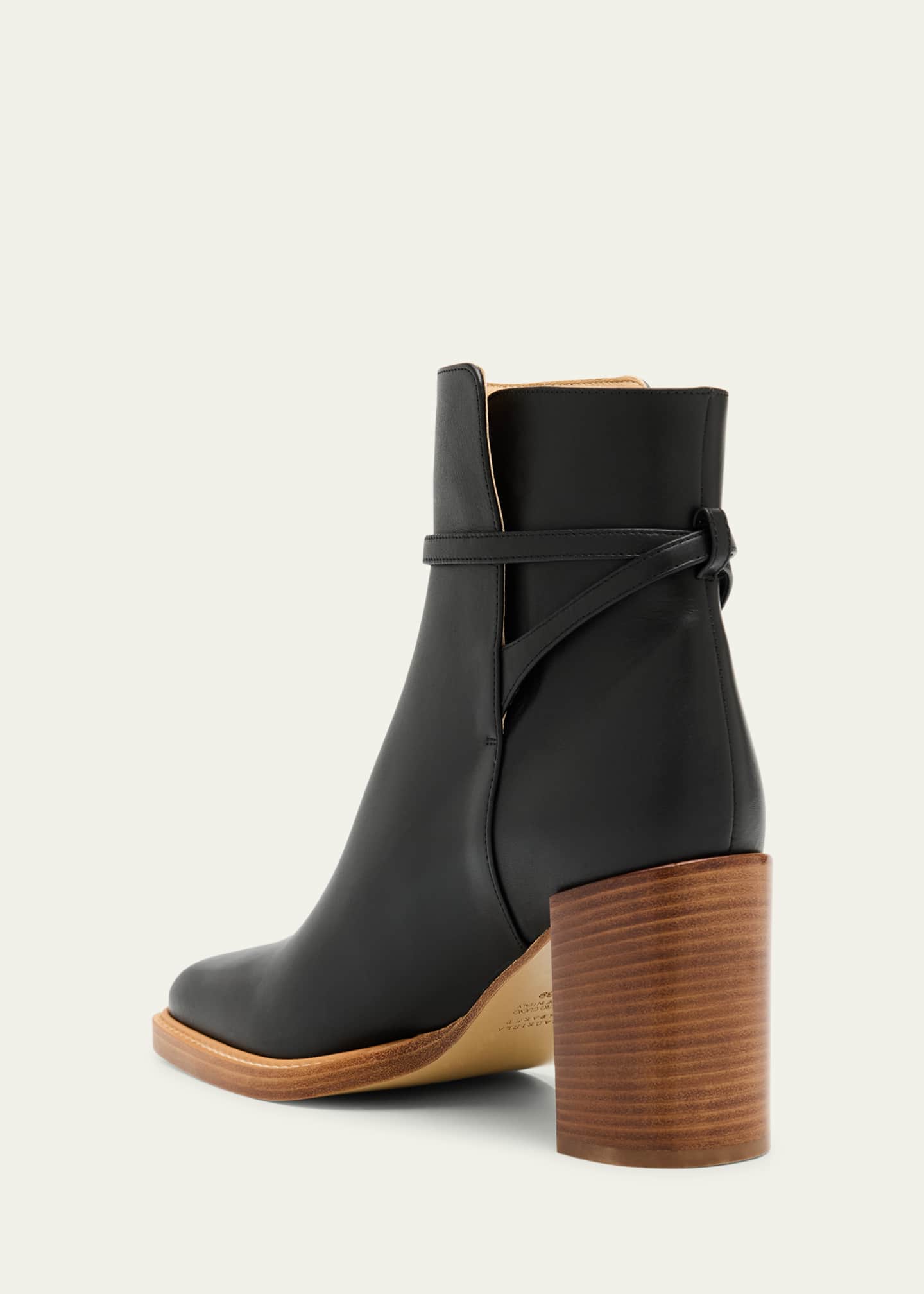 Gabriela Hearst Nina Leather Clasp Ankle Boots - Bergdorf Goodman