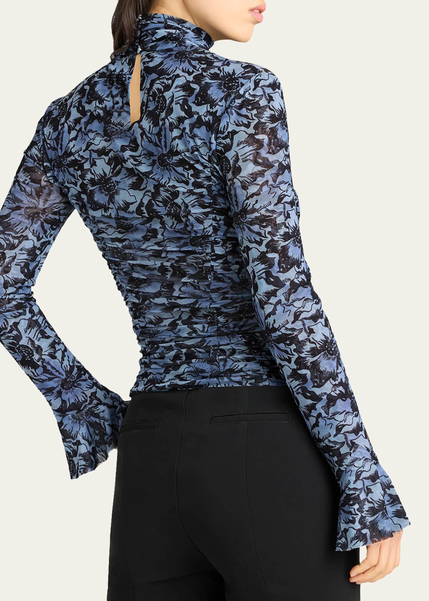 Cinq a Sept Lucy Graphic Cosmos Top - Bergdorf Goodman