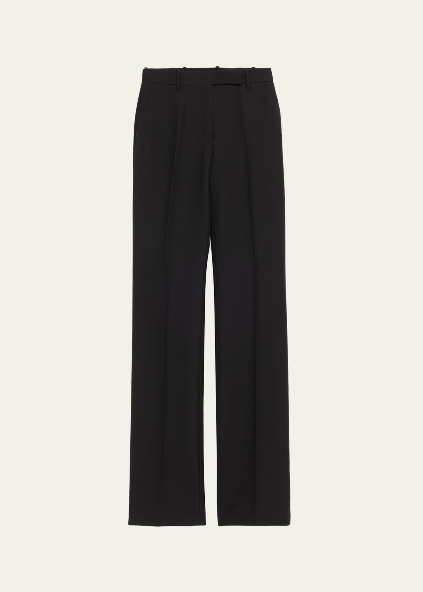 TOM FORD Wool-Blend Straight-Leg Pants - Bergdorf Goodman