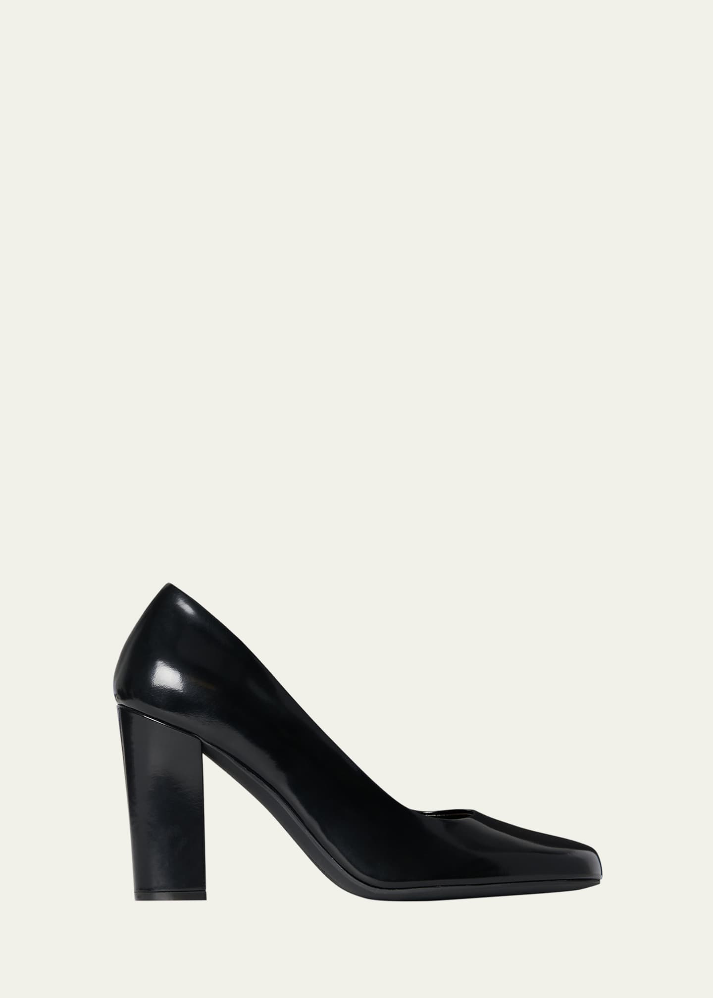 THE ROW Penelope Leather Pumps - Bergdorf Goodman