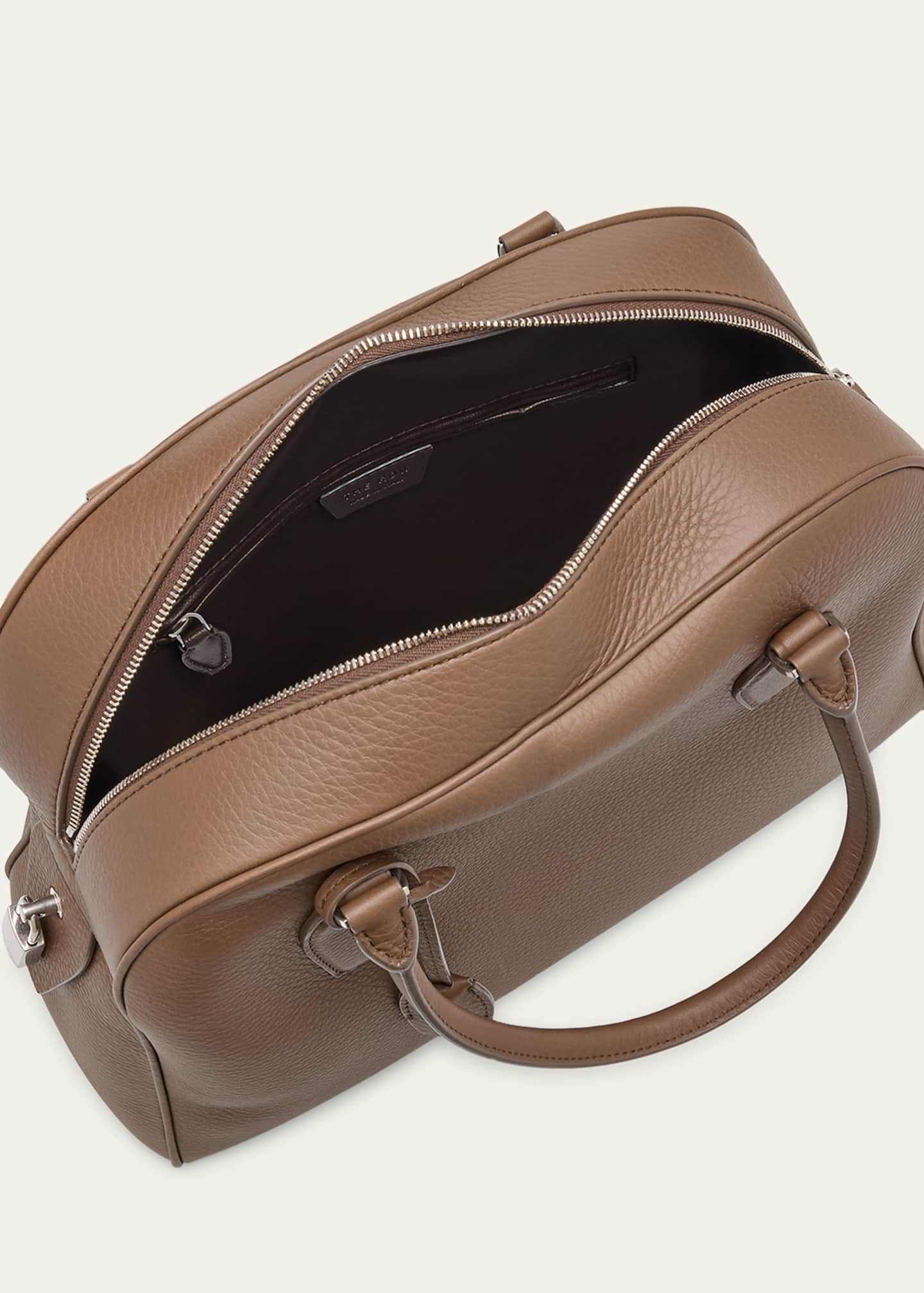 THE ROW India 12.00 Top-Handle Bowling Bag in Leather - Bergdorf Goodman
