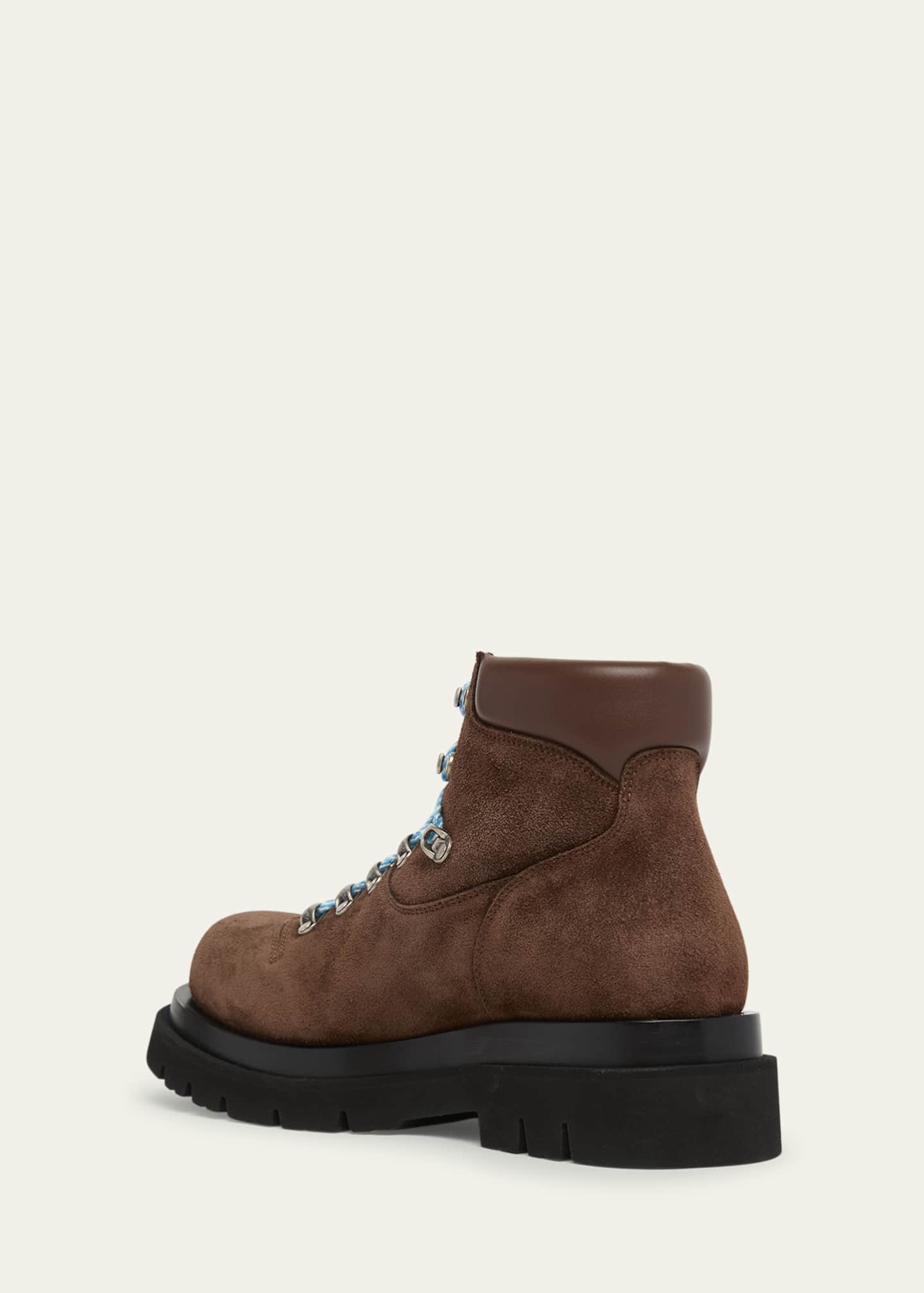 Bottega Veneta Suede Lug Hiking Ankle Boots - Bergdorf Goodman