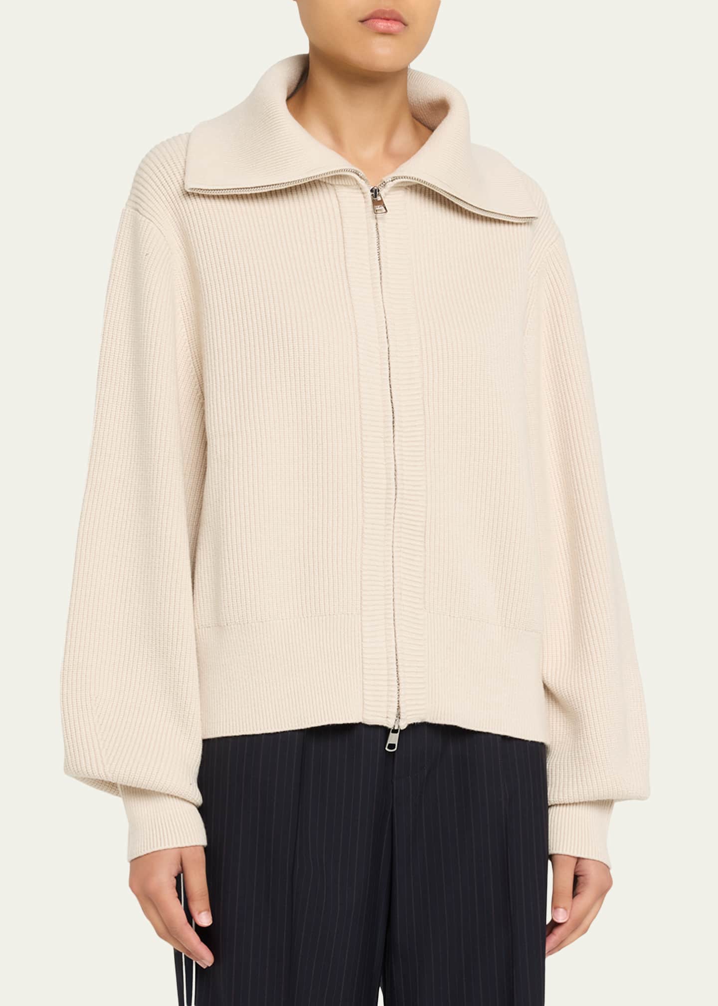 Varley Enrico Zip Knit Jacket - Bergdorf Goodman