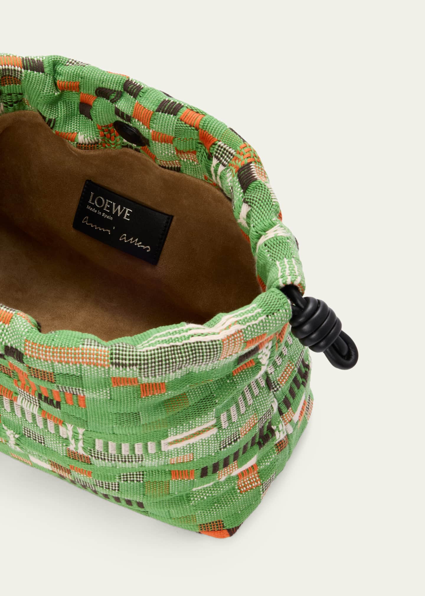 Loewe x Albers Flamenco Medium Tapestry Crossbody Bag in Cotton Jacquard - Bergdorf Goodman