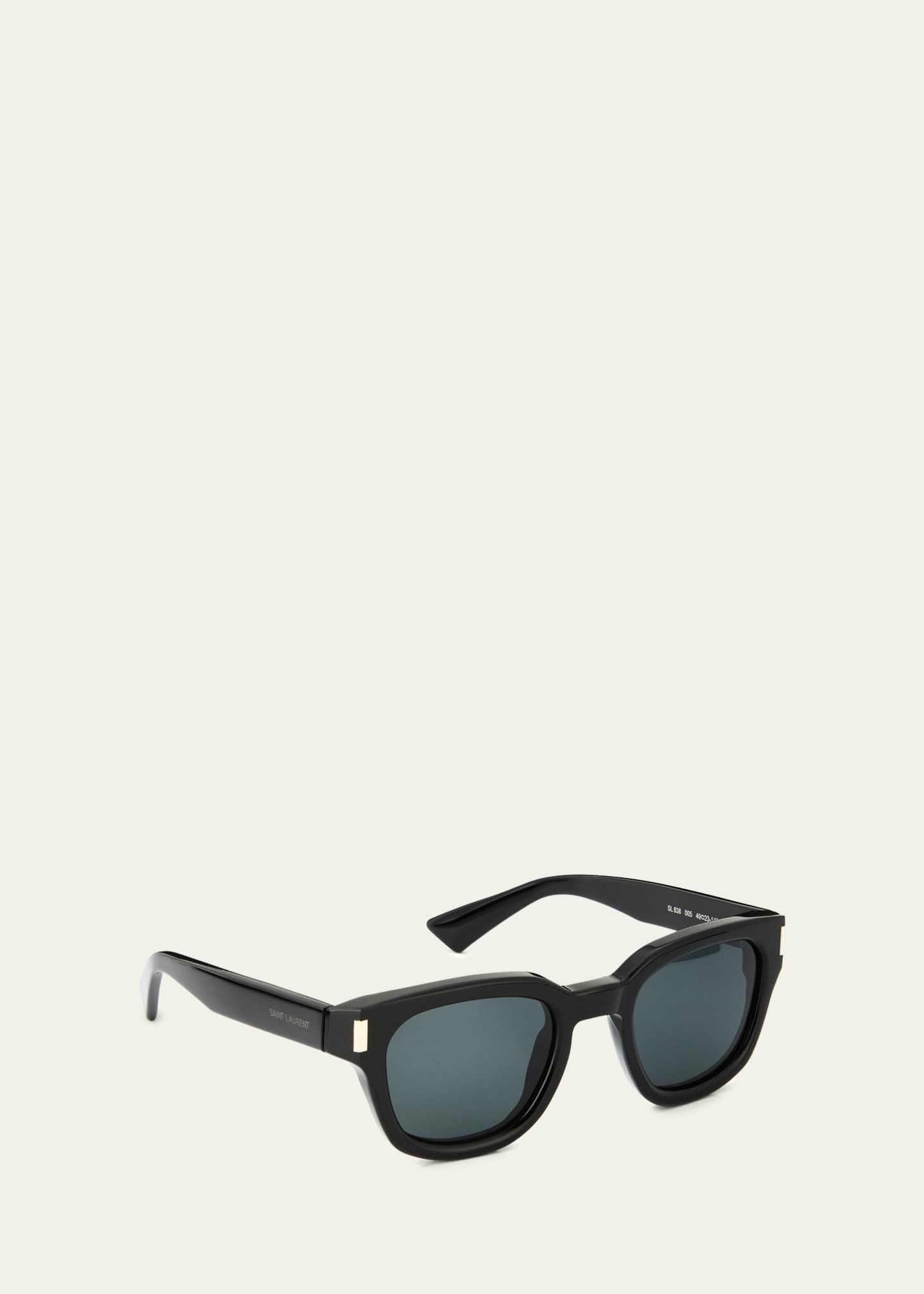 Saint Laurent Men's Sl 838-005 Acetate Square Sunglasses - Bergdorf Goodman
