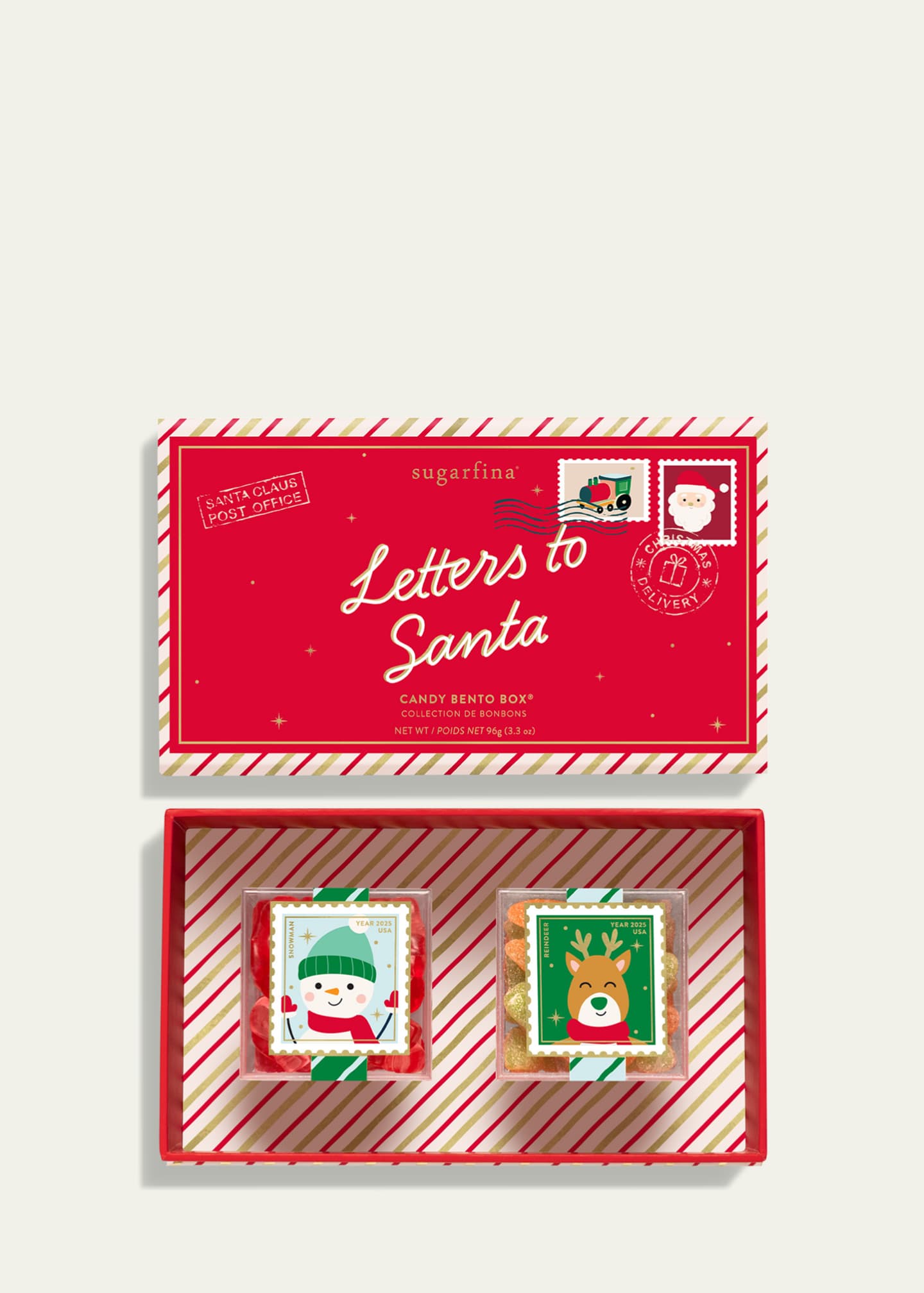 Sugarfina Letters to Santa 2-Piece Candy Bento Box - Bergdorf Goodman