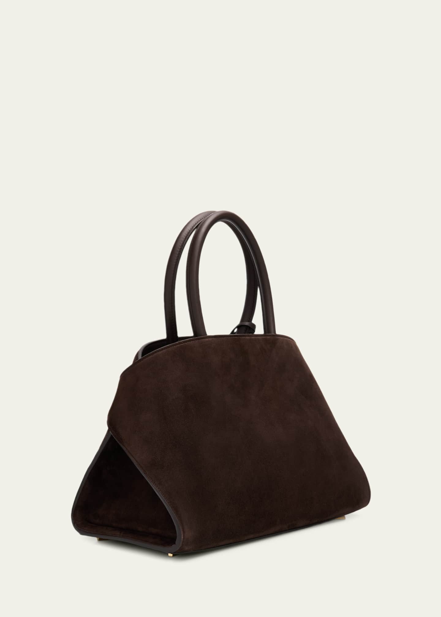 Ferragamo Hug Medium Suede Handbag - Bergdorf Goodman
