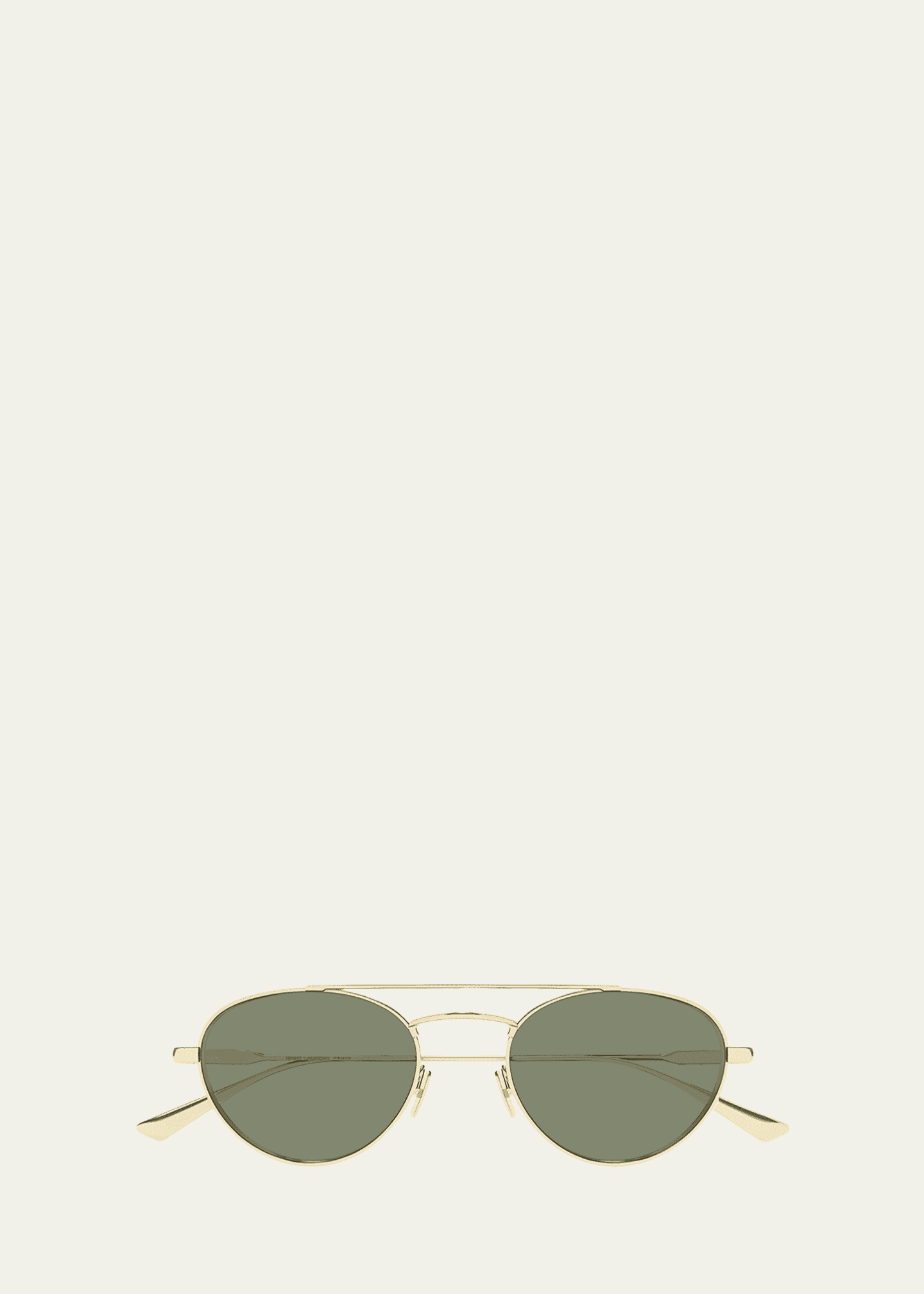 Saint Laurent 51mm Metal Aviator Sunglasses - Bergdorf Goodman