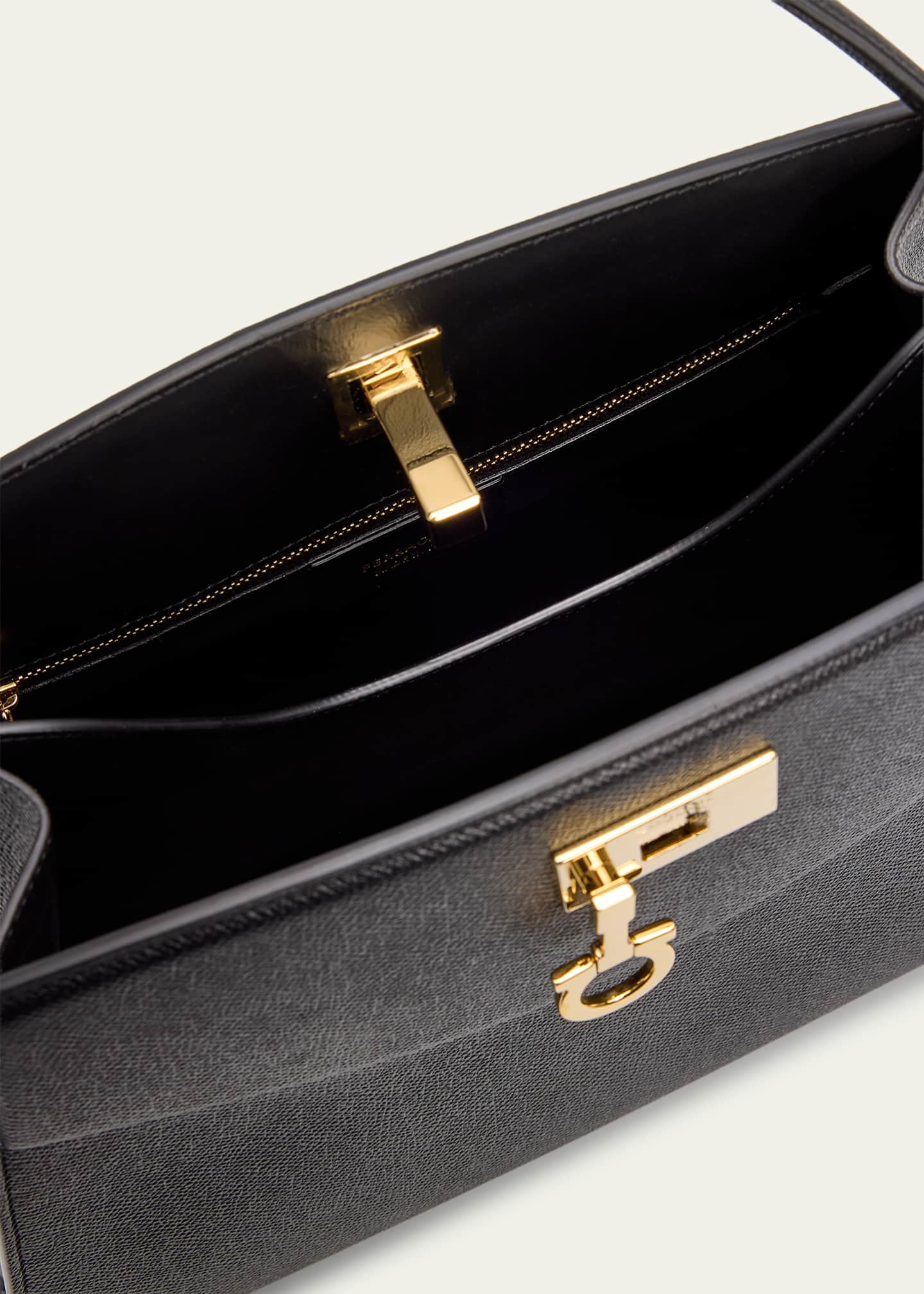 Ferragamo New Studio Box Medium Top Handle Bag - Bergdorf Goodman