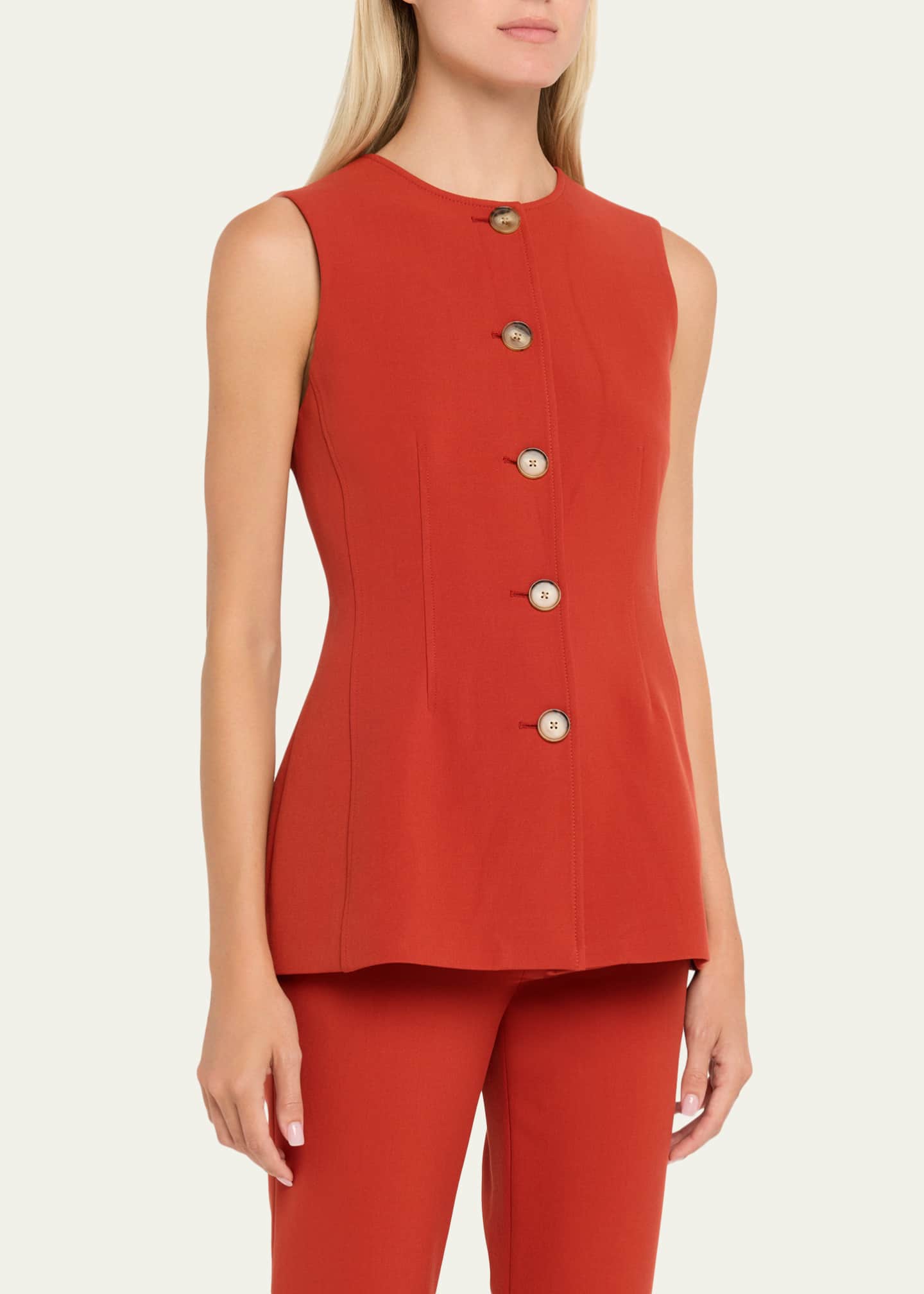 Veronica Beard Jessup Tailored Vest - Bergdorf Goodman