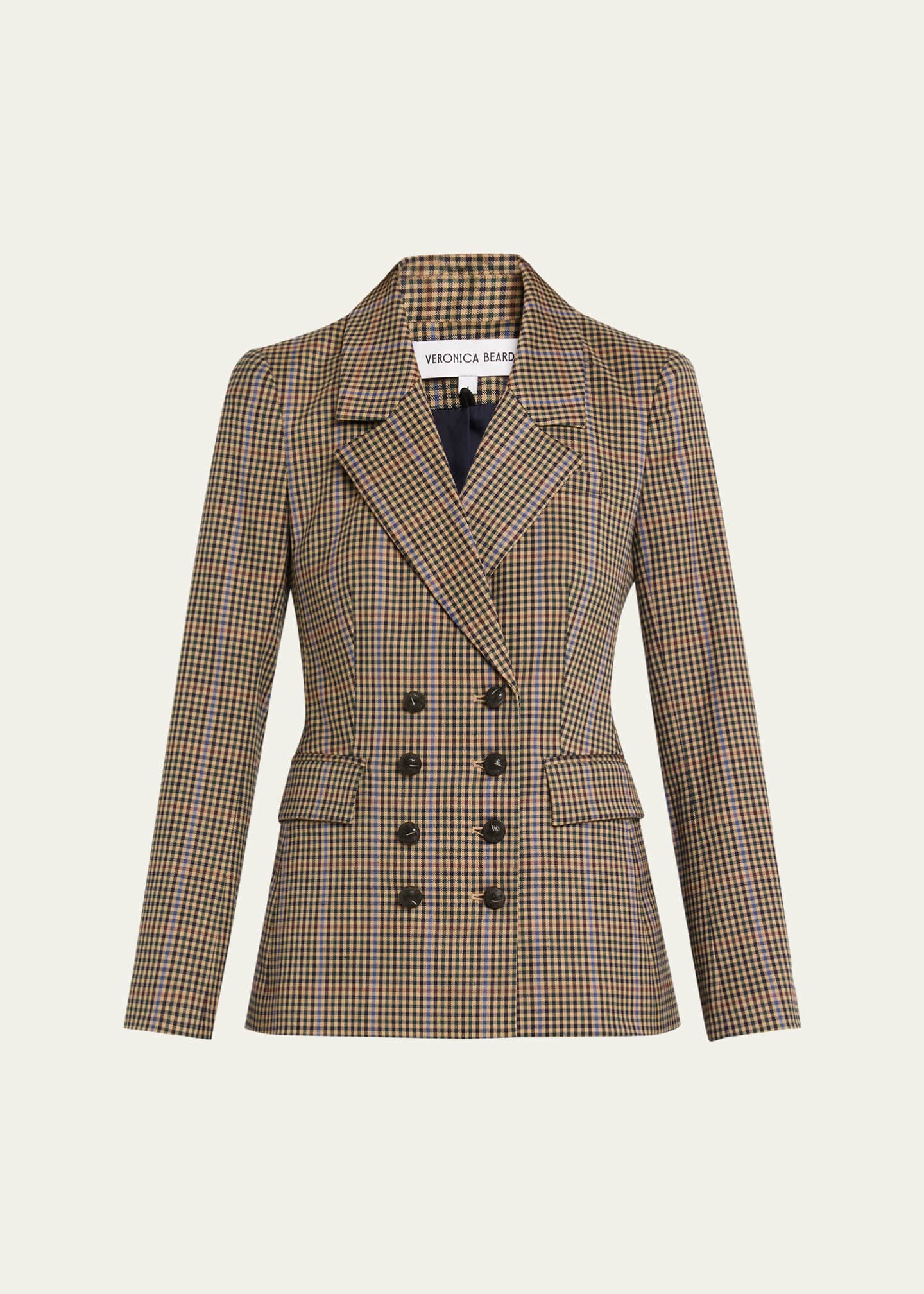 Veronica Beard Claude Plaid Dickey Jacket - Bergdorf Goodman