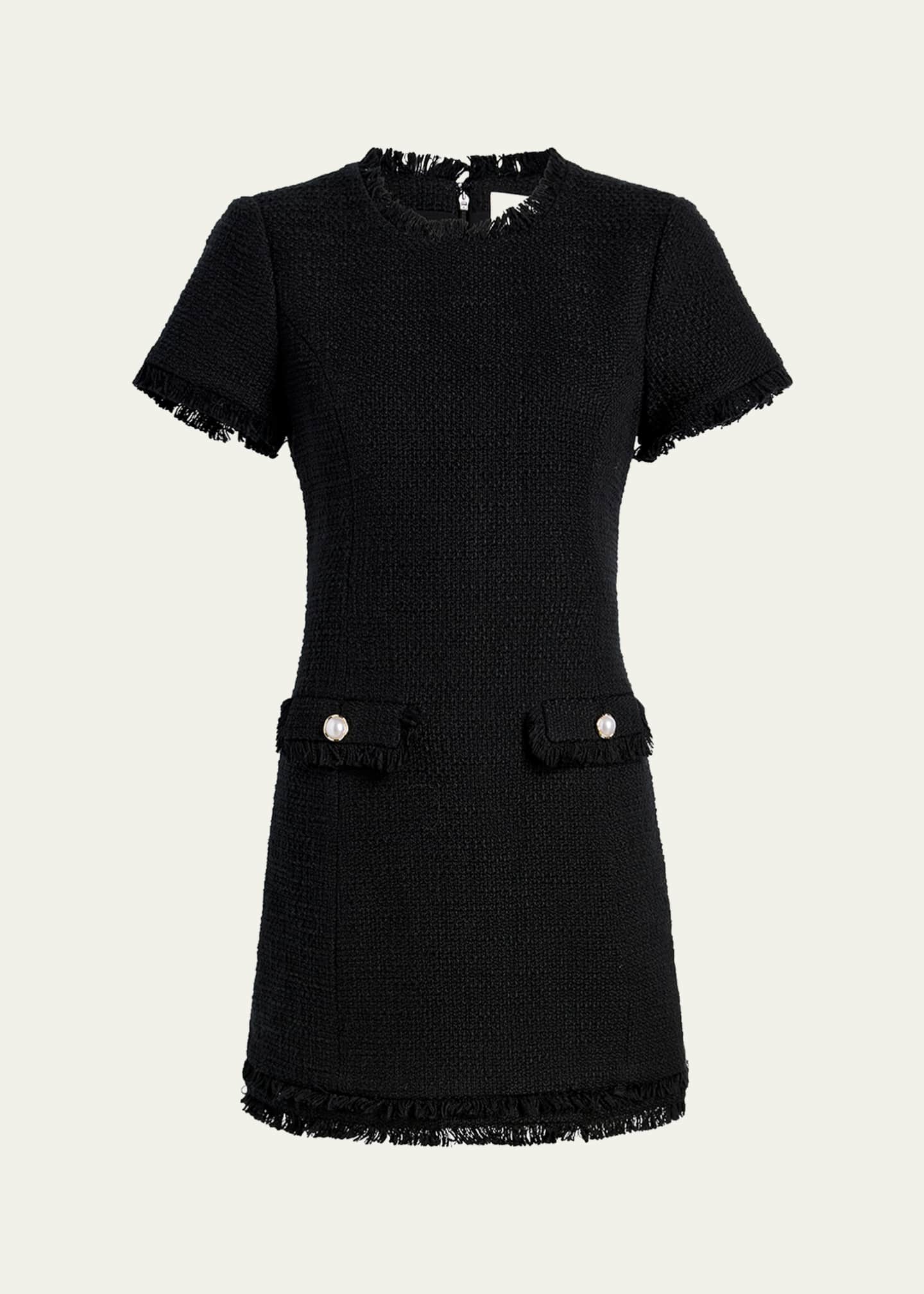 Cinq a Sept Brandi Tweed Mini Shift Dress - Bergdorf Goodman