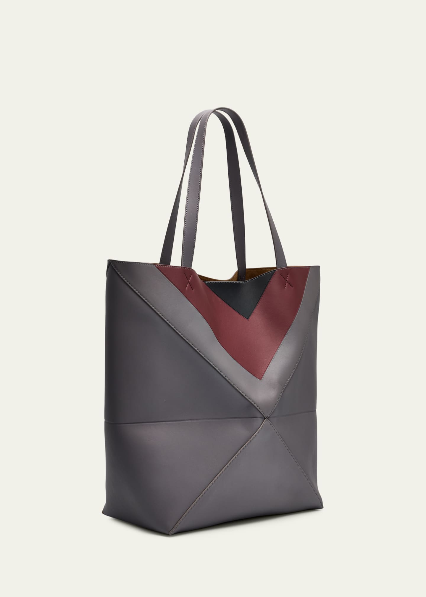 Loewe x Albers Men's Puzzle Fold Tote Bag in Nappa Leather - Bergdorf ...