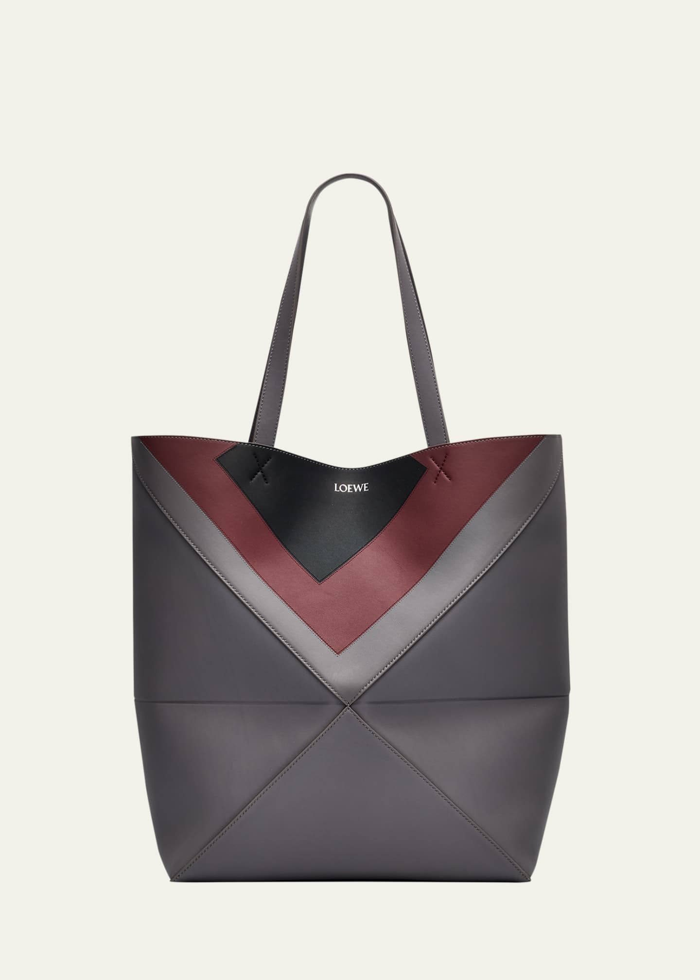 Loewe x Albers Men's Puzzle Fold Tote Bag in Nappa Leather - Bergdorf ...