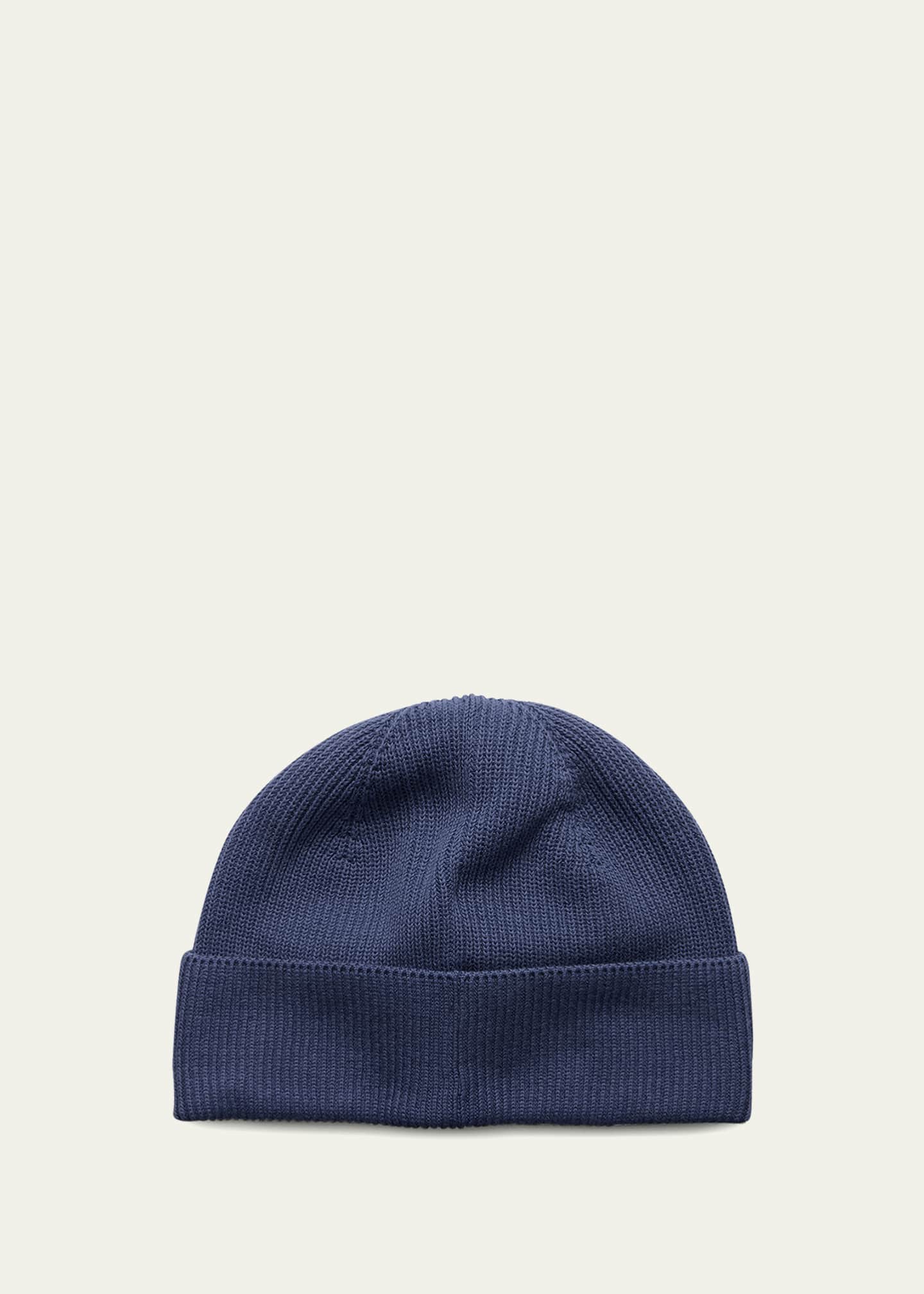 Canada Goose Men's Rib-Knit Cotton Beanie - Bergdorf Goodman