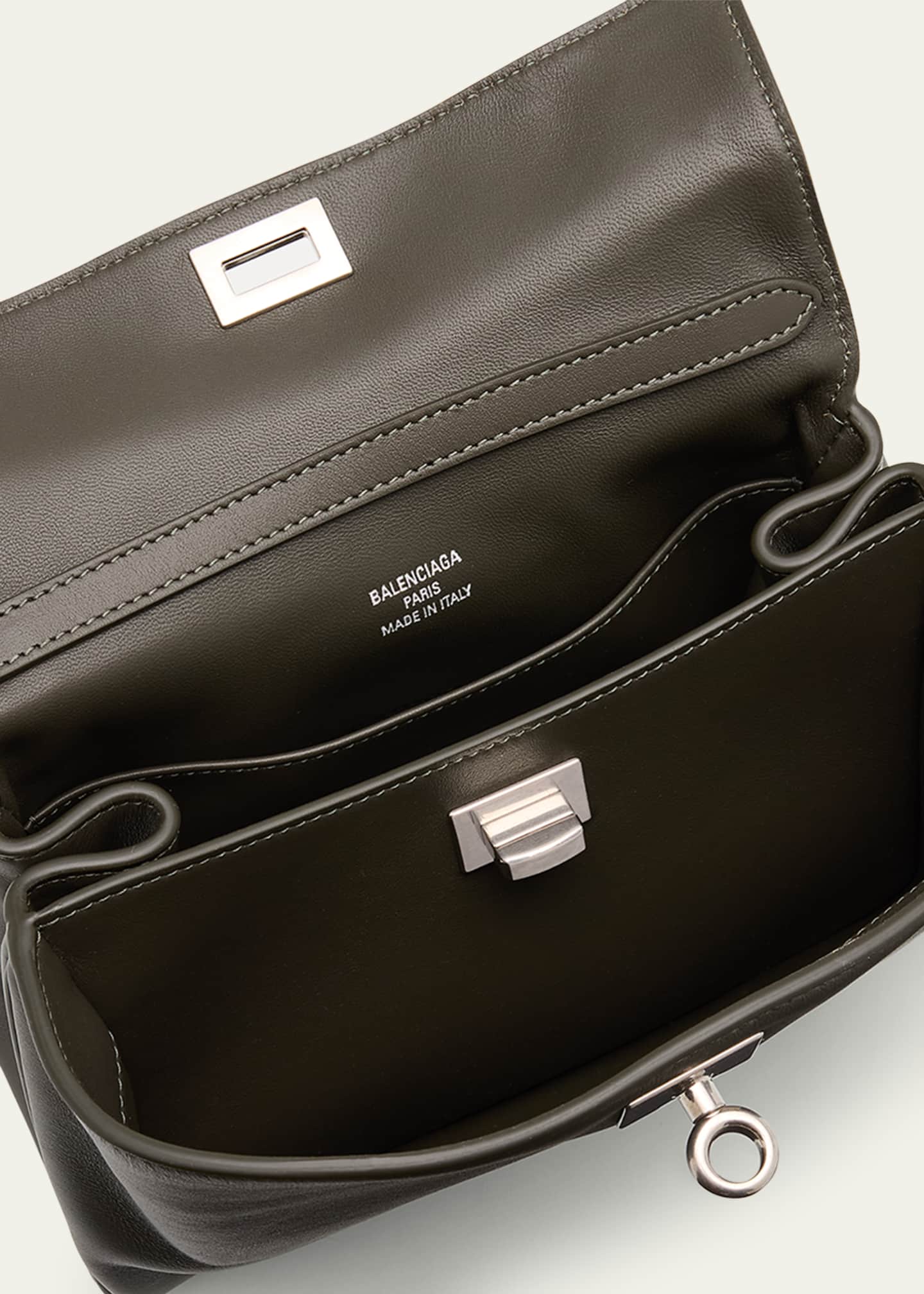 Balenciaga Rodeo Mini Smooth Leather Top-Handle Bag - Bergdorf Goodman