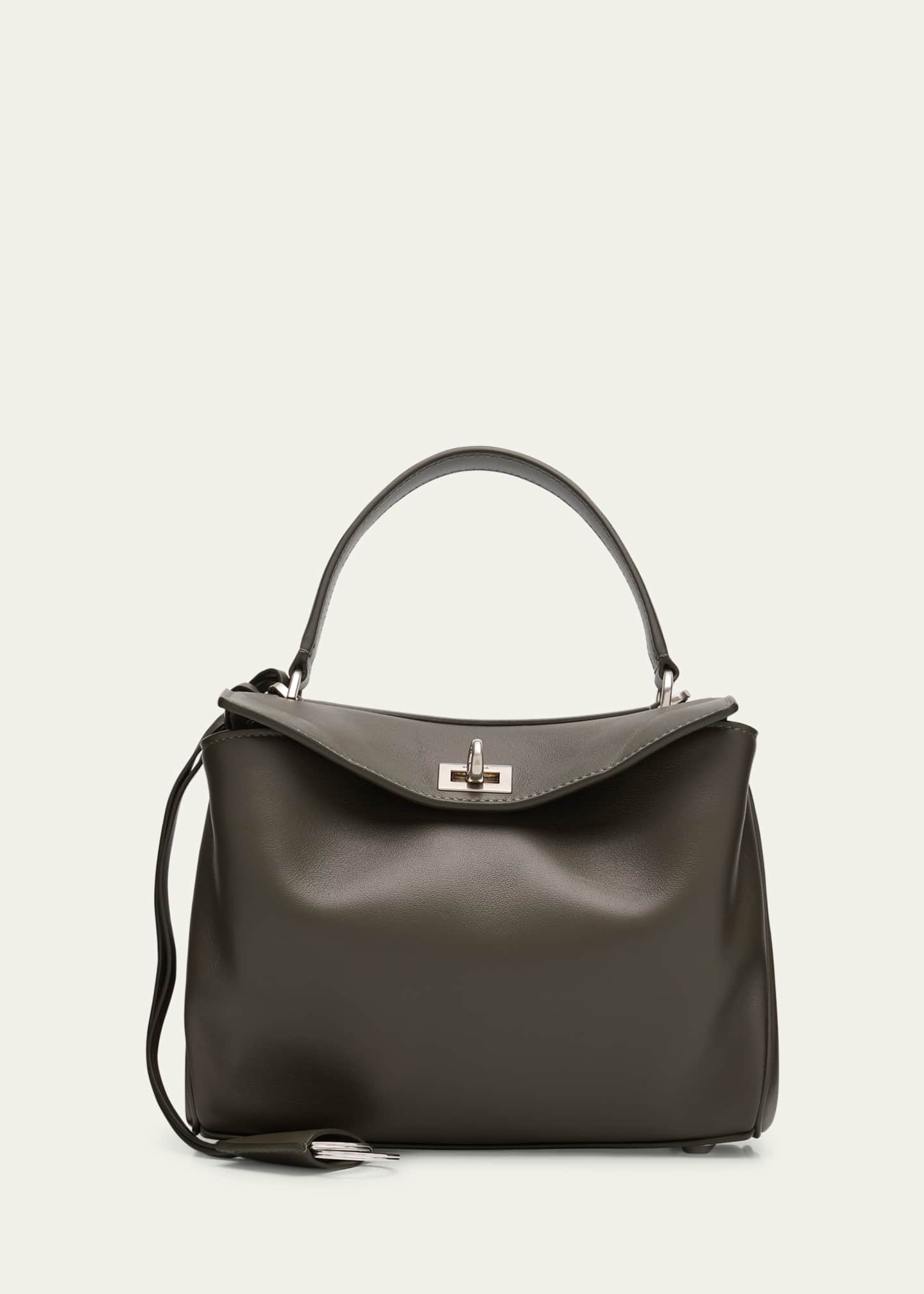 Balenciaga Rodeo Mini Smooth Leather Top-Handle Bag - Bergdorf Goodman