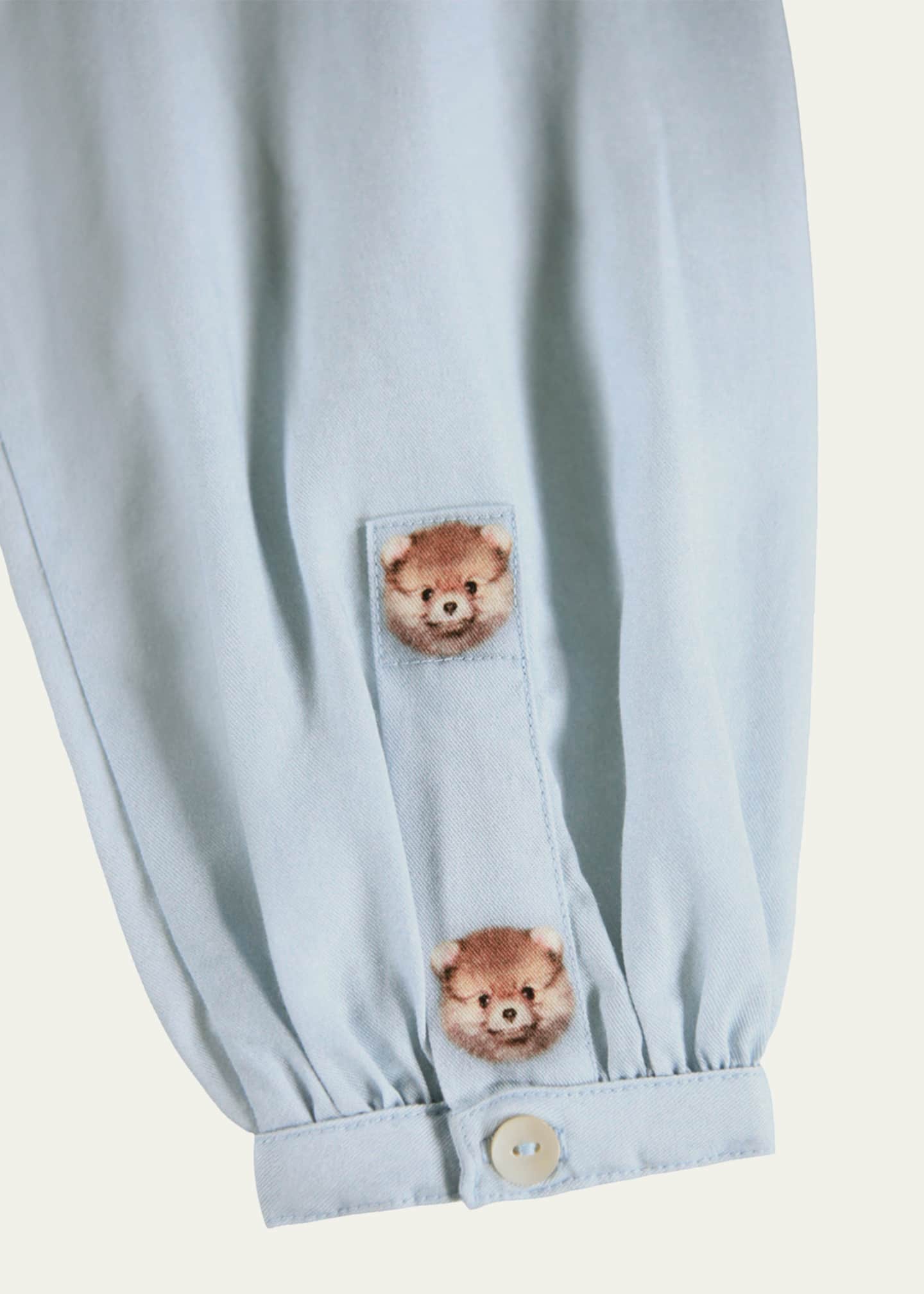 Molo Girl's Clara Pocket Pets Button-Front Dress, Size 2T-6 - Bergdorf ...