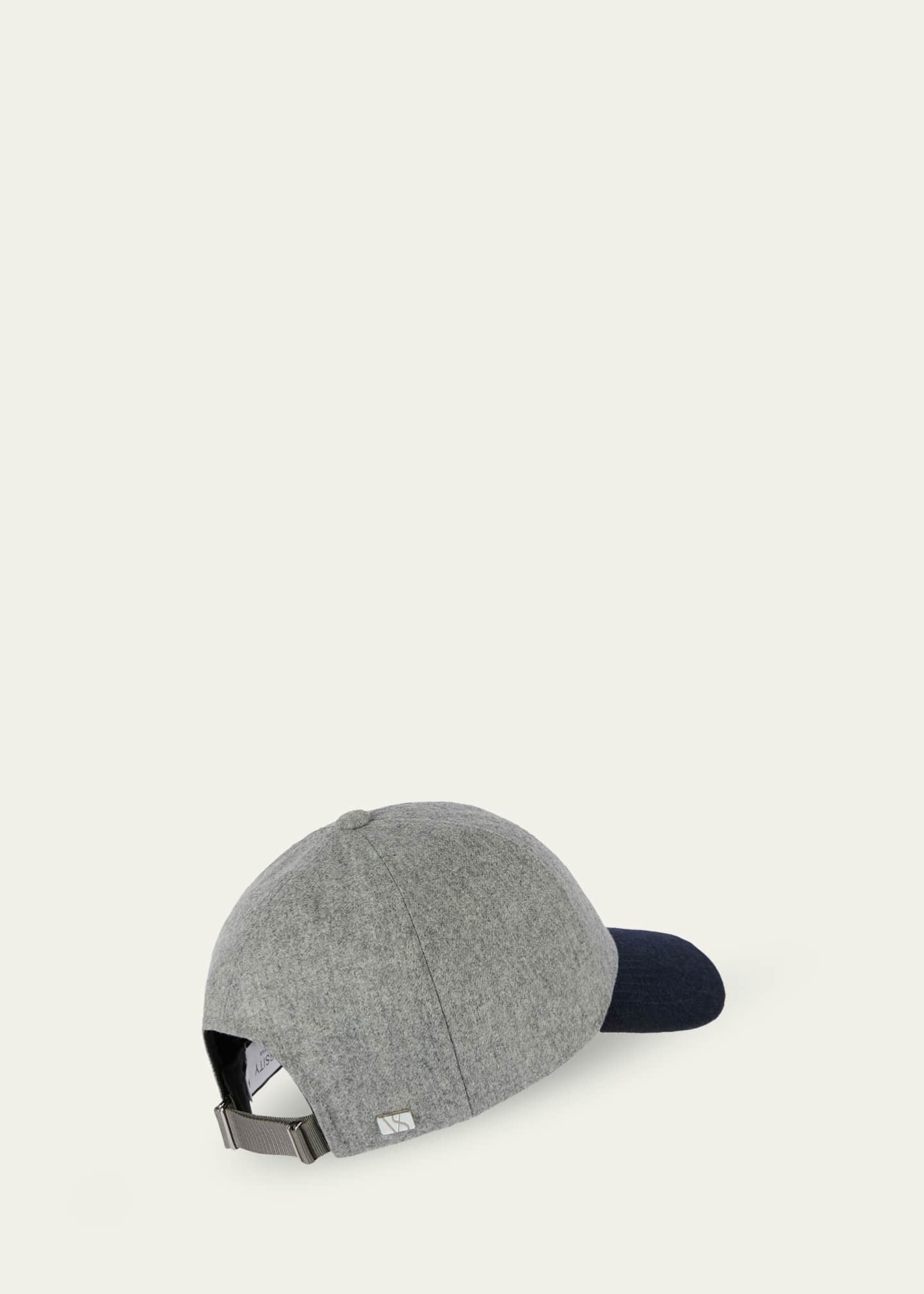 Varsity Headwear Men's Virgin Wool Mid Profile 6-Panel Baseball Cap ...