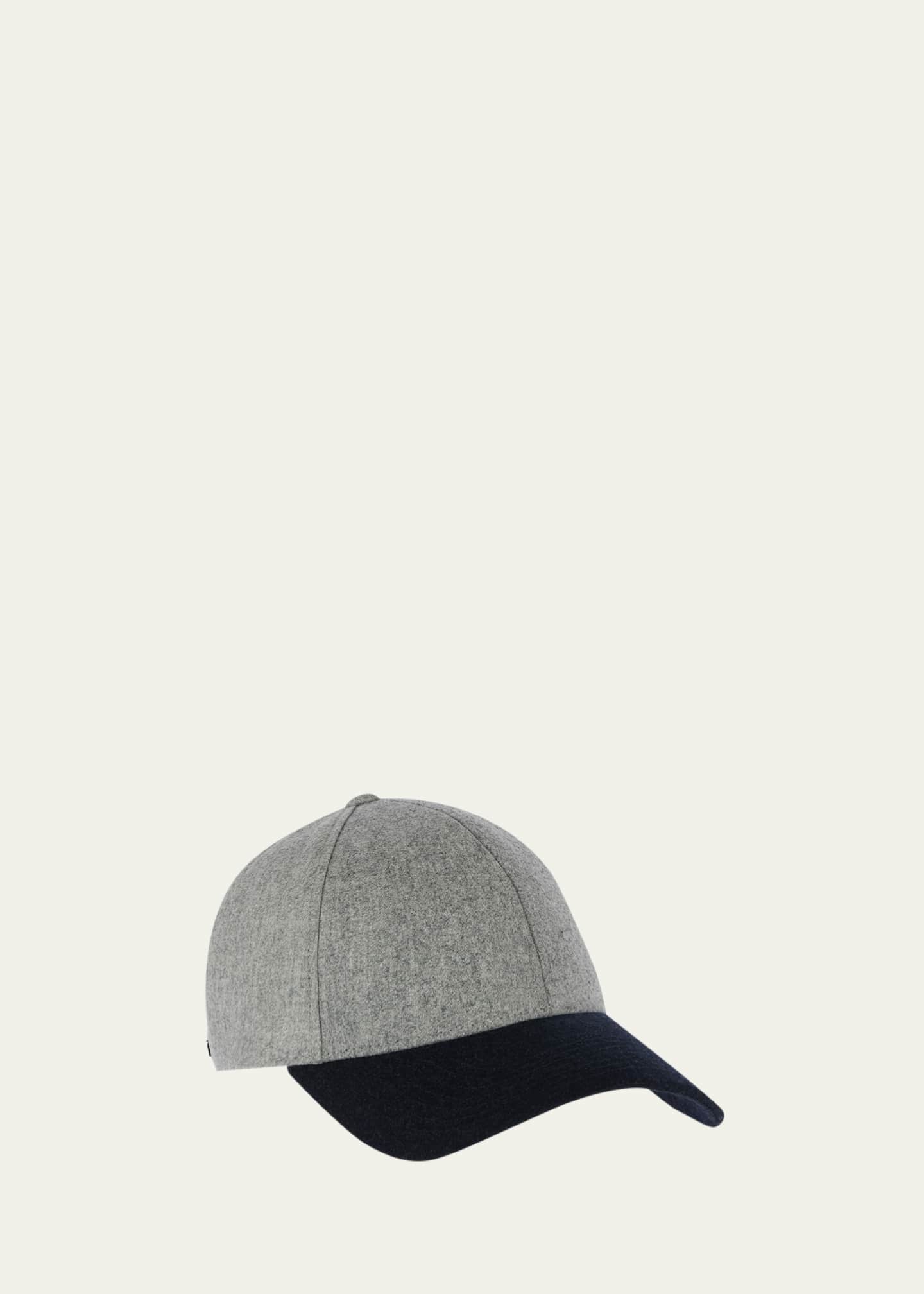 Varsity Headwear Men's Virgin Wool Mid Profile 6-Panel Baseball Cap ...