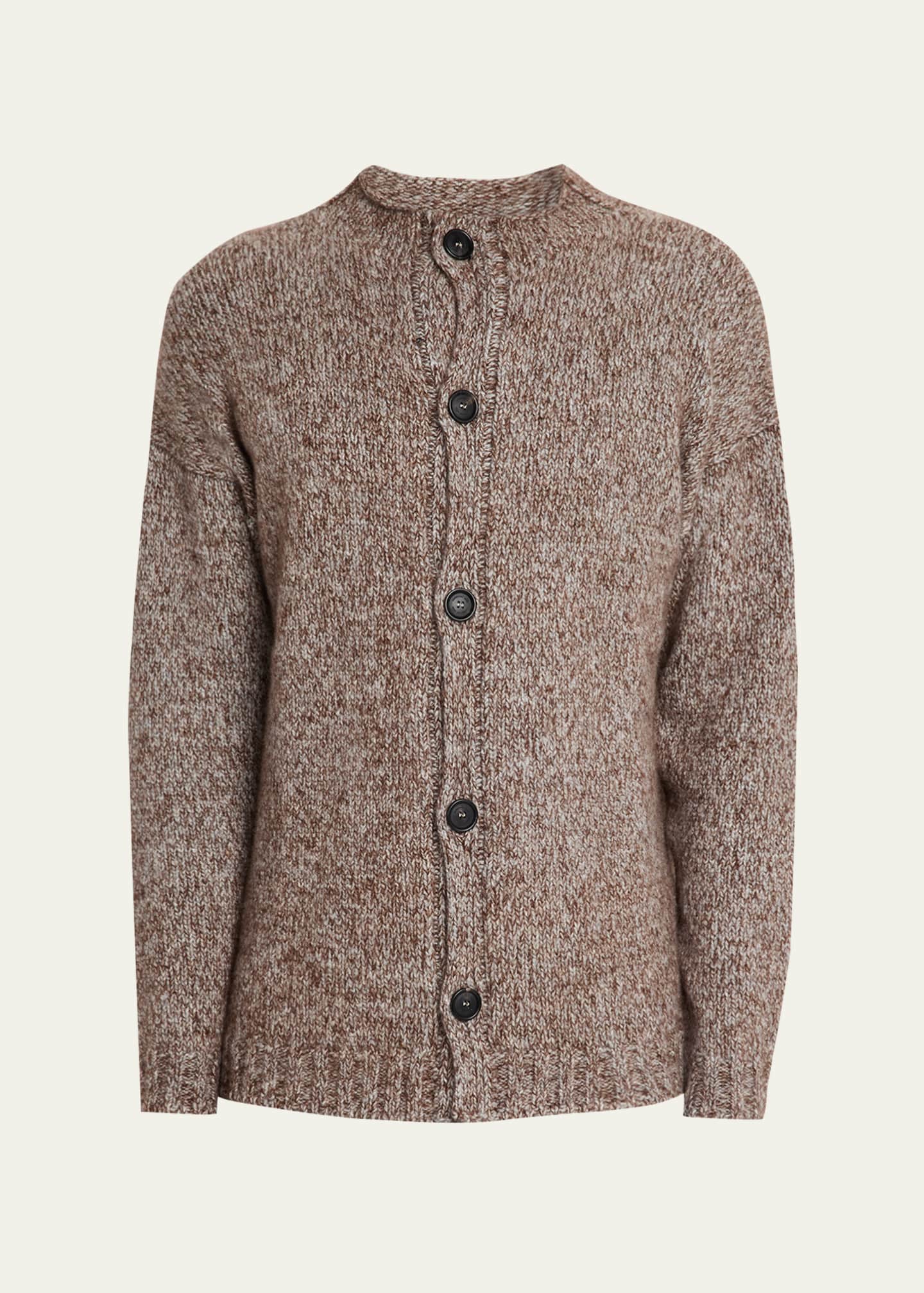 Massimo Alba Men's Two-Tone Wool and Cashmere Knit Cardigan - Bergdorf ...