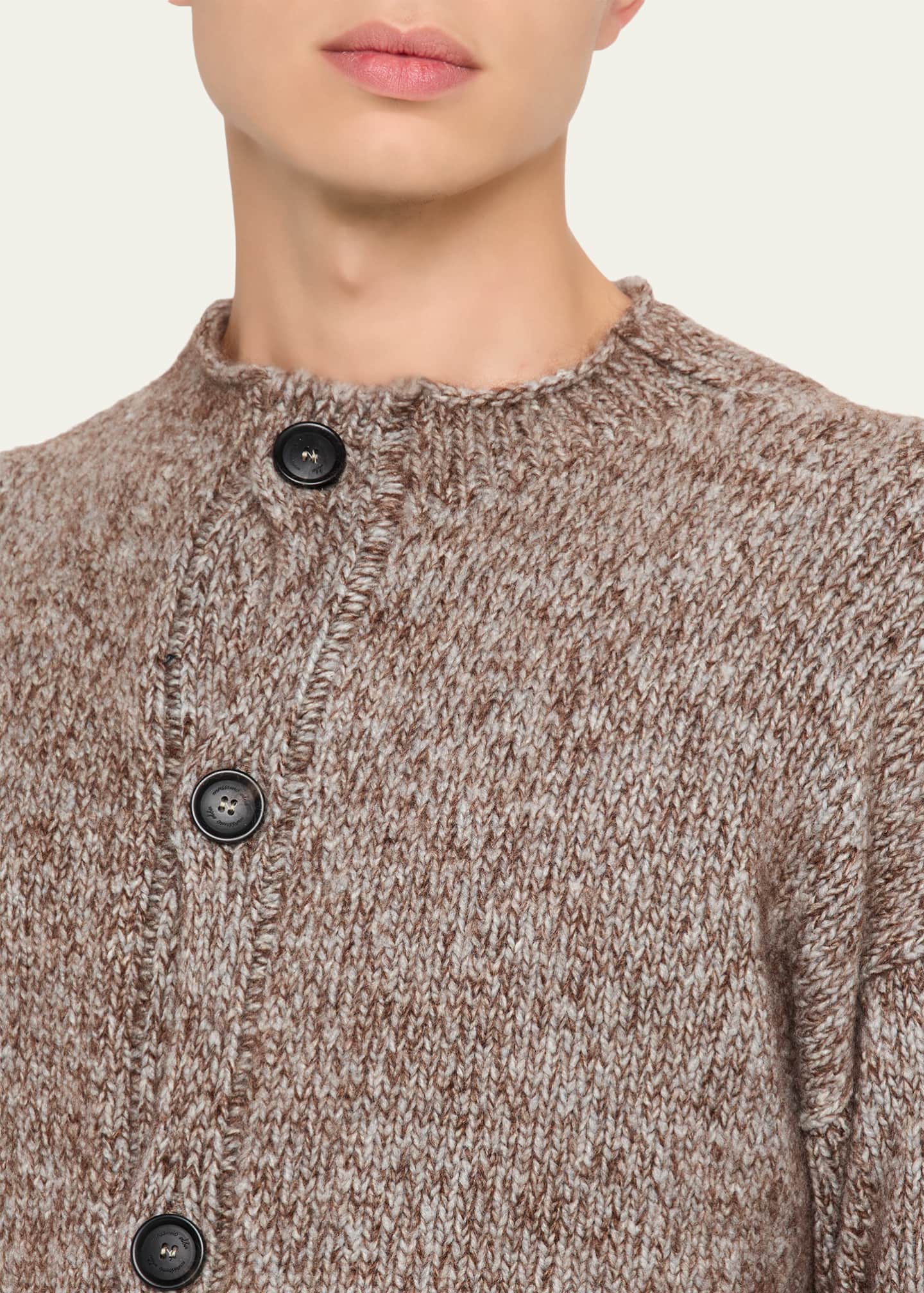 Massimo Alba Men's Two-Tone Wool and Cashmere Knit Cardigan - Bergdorf ...