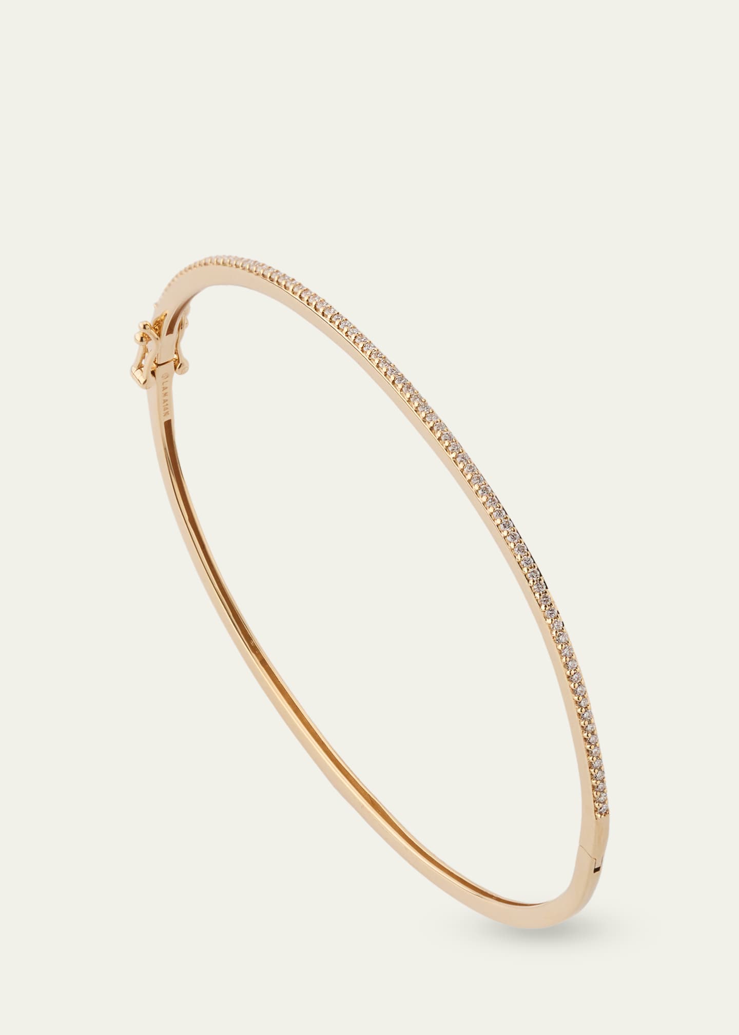 Lana Thin Diamond Hinge Bangle, 7"L - Bergdorf Goodman