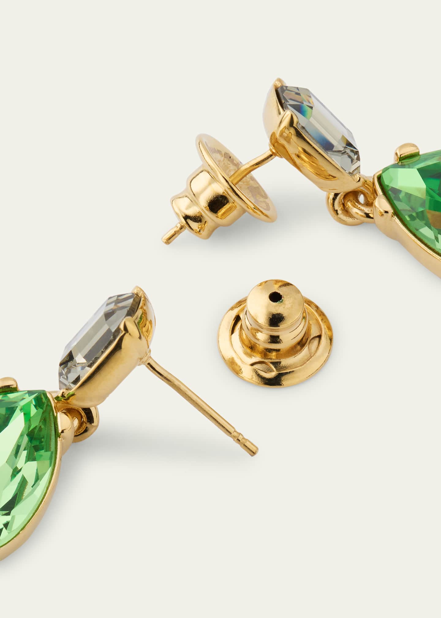 Oscar de la Renta Crystal Drop Earrings - Bergdorf Goodman