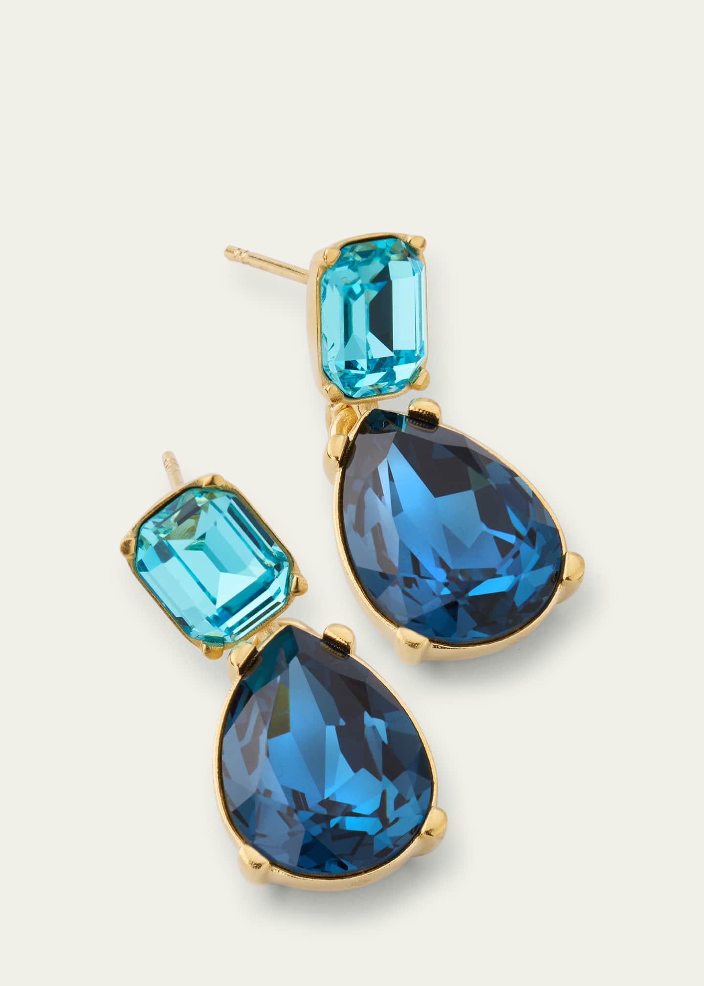 Oscar de la Renta Crystal Drop Earrings - Bergdorf Goodman