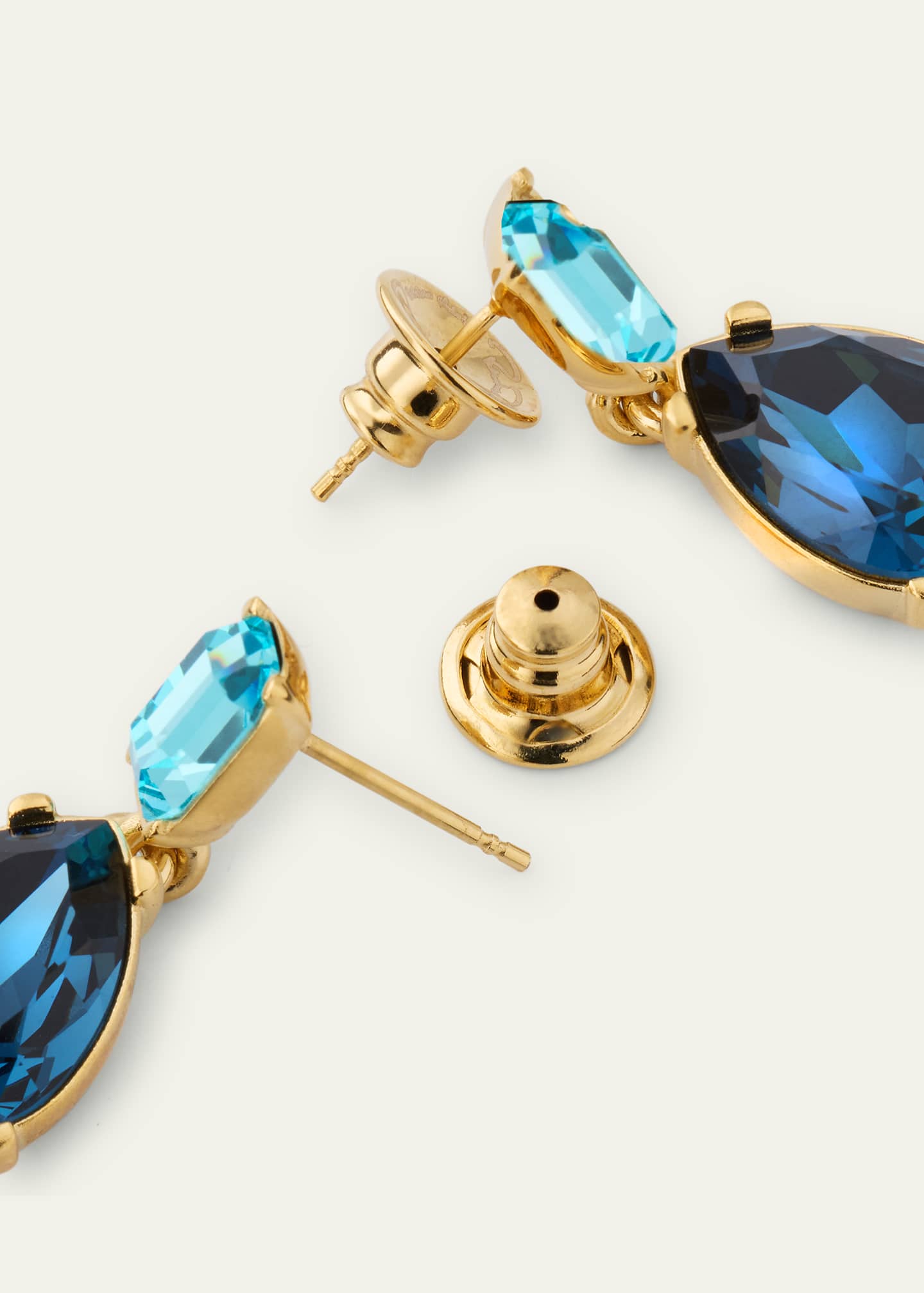 Oscar de la Renta Crystal Drop Earrings - Bergdorf Goodman