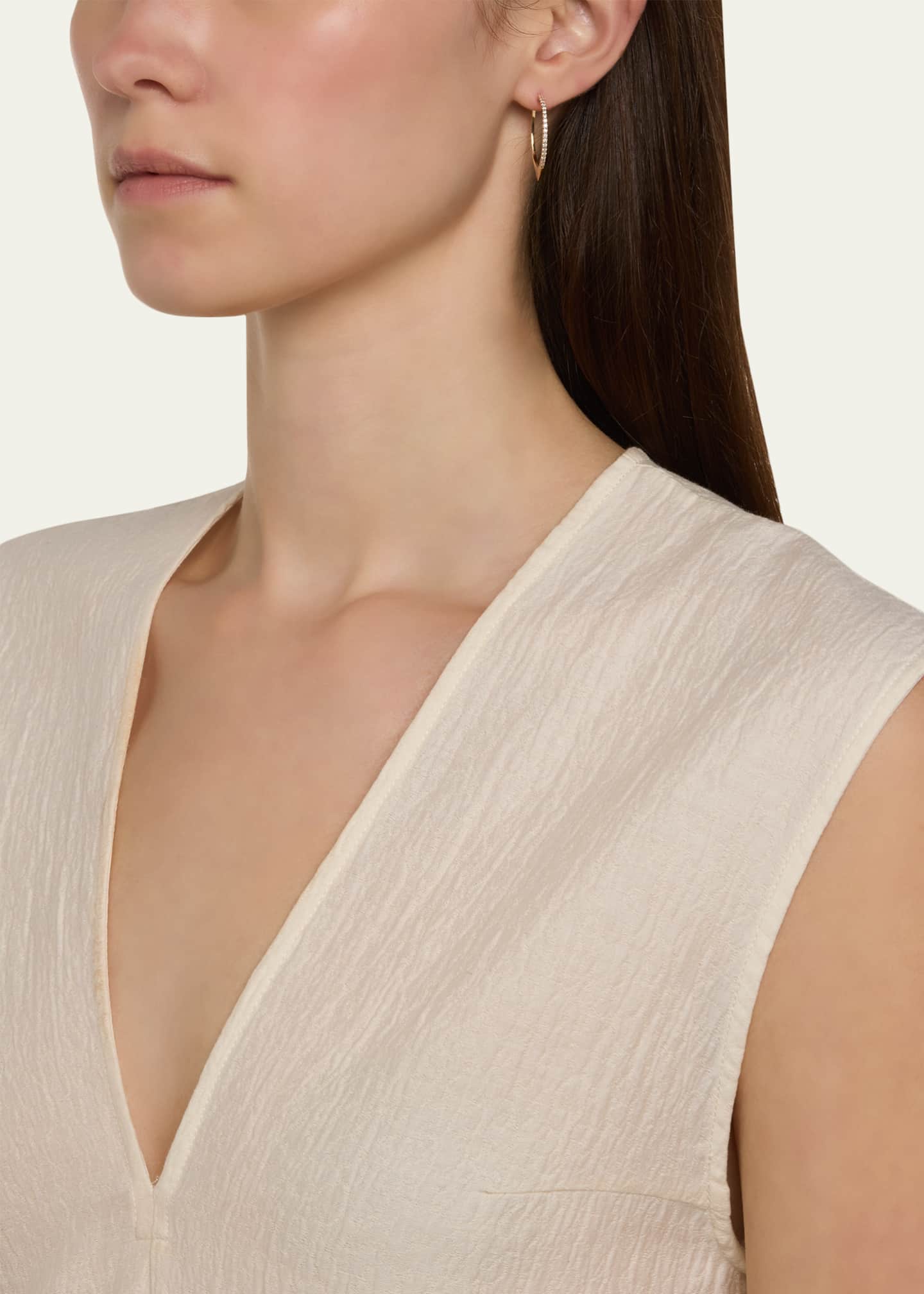 Lana Eclipse Diamond Hoop Earrings - Bergdorf Goodman