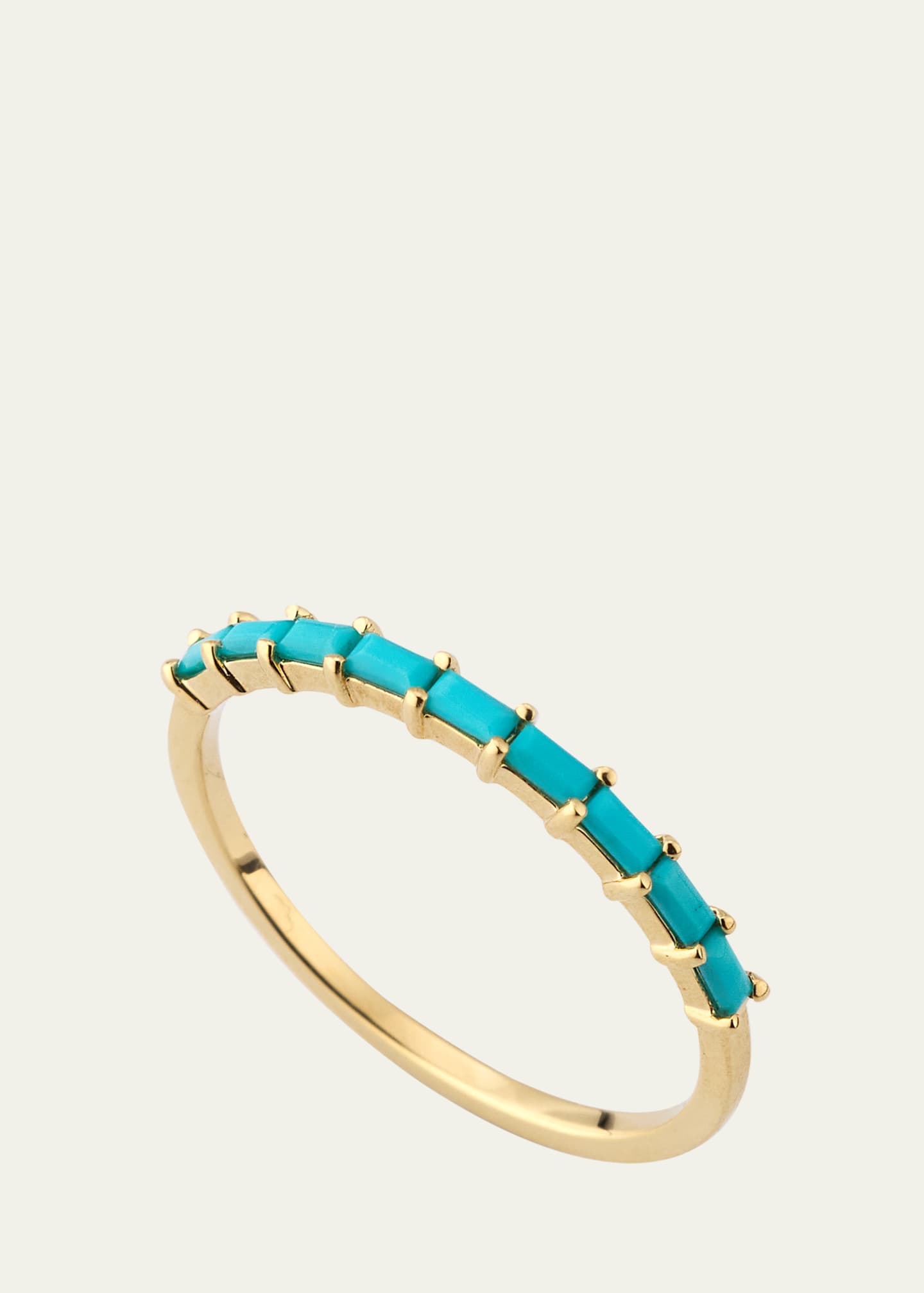 Lana Turquoise Baguette Stackable Ring - Bergdorf Goodman