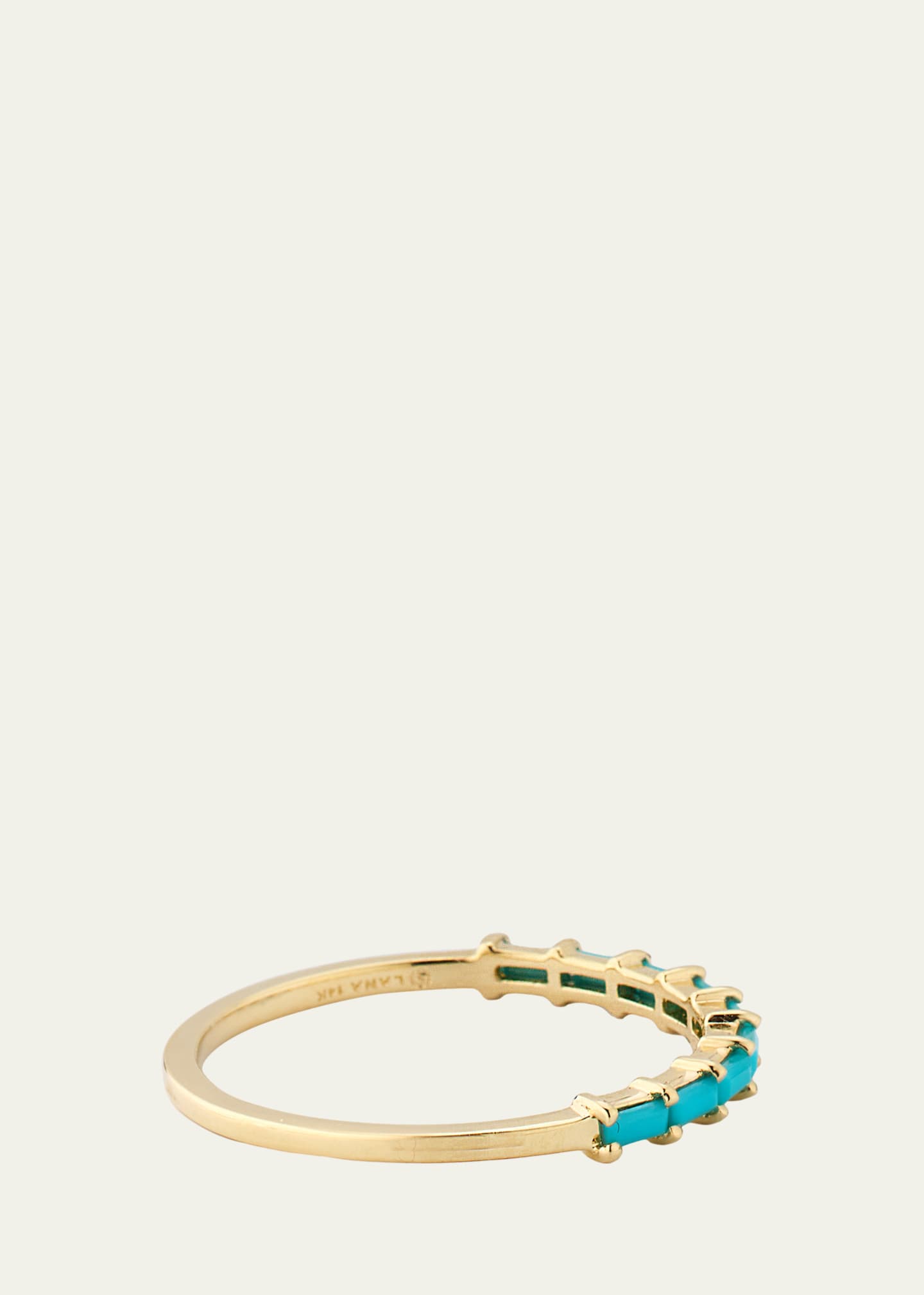 Lana Turquoise Baguette Stackable Ring - Bergdorf Goodman