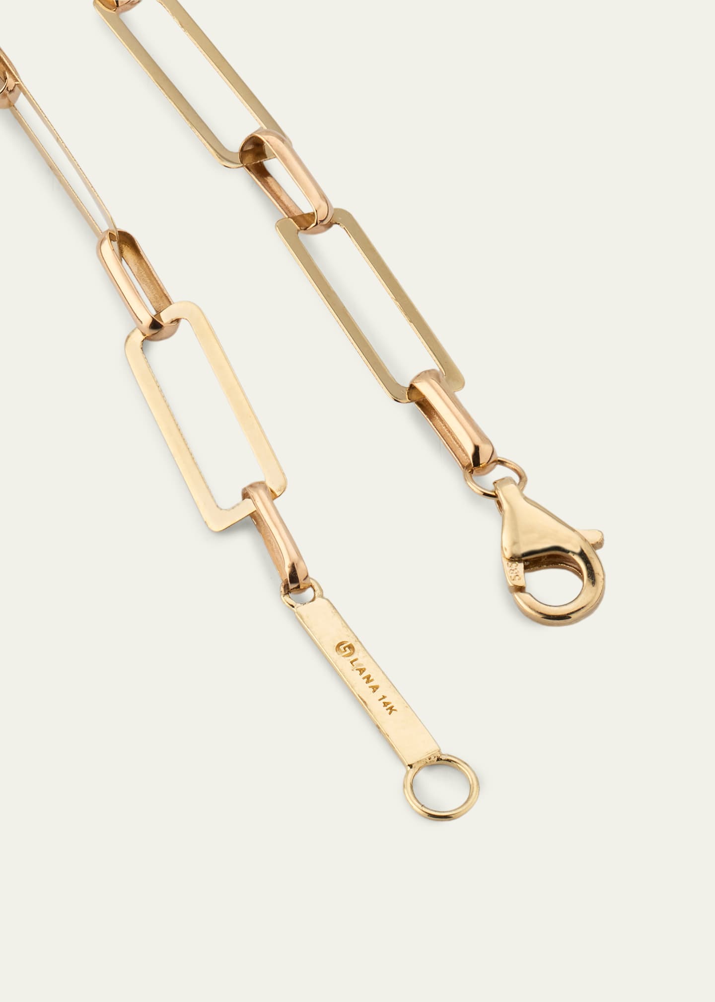 Lana 14K Paperclip Chain Necklace - Bergdorf Goodman