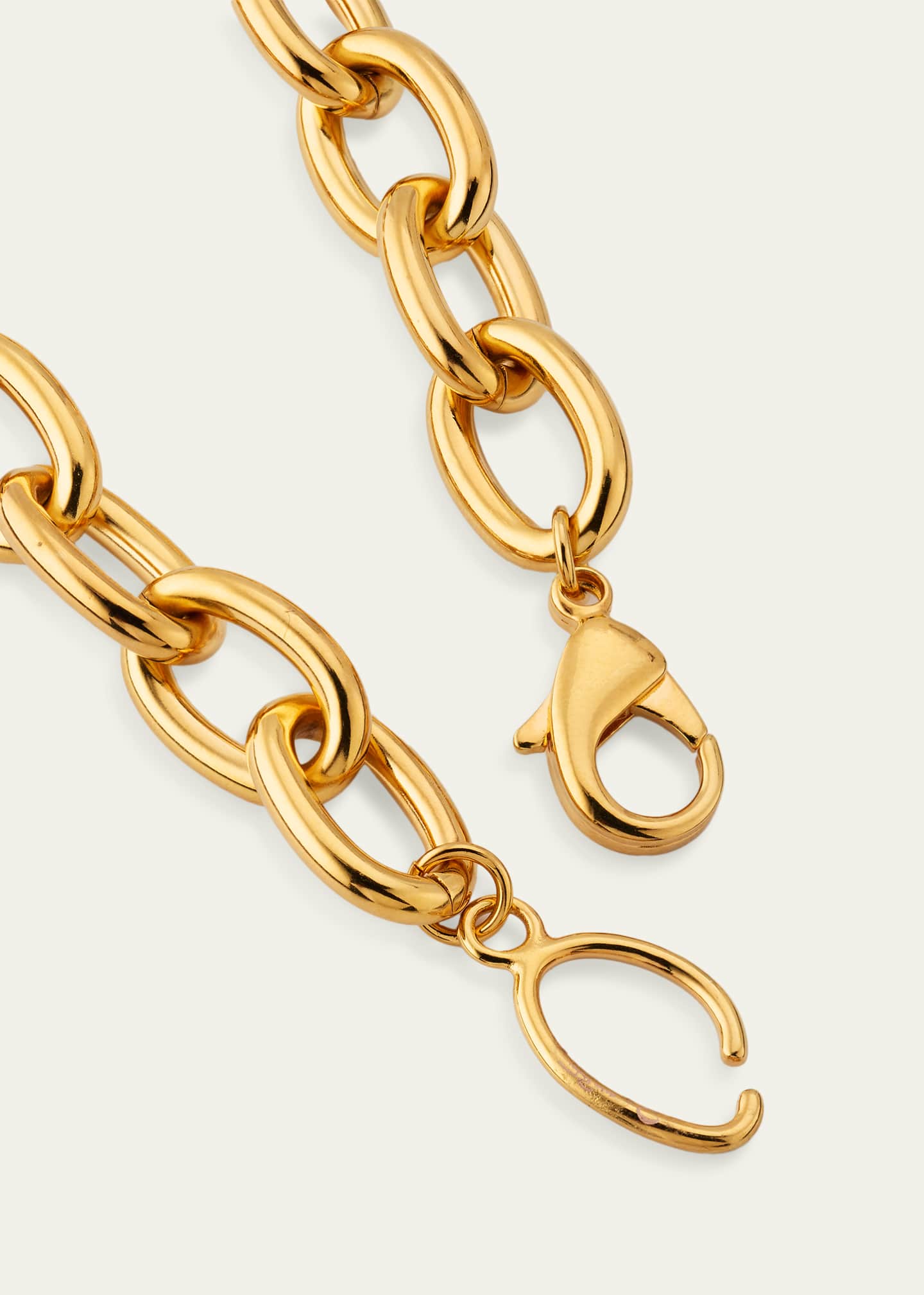 Oscar de la Renta Hammered Stones Chain Necklace - Bergdorf Goodman