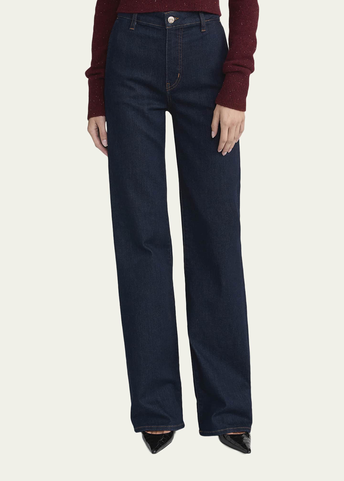 FRAME The Straight Trouser Jeans - Bergdorf Goodman