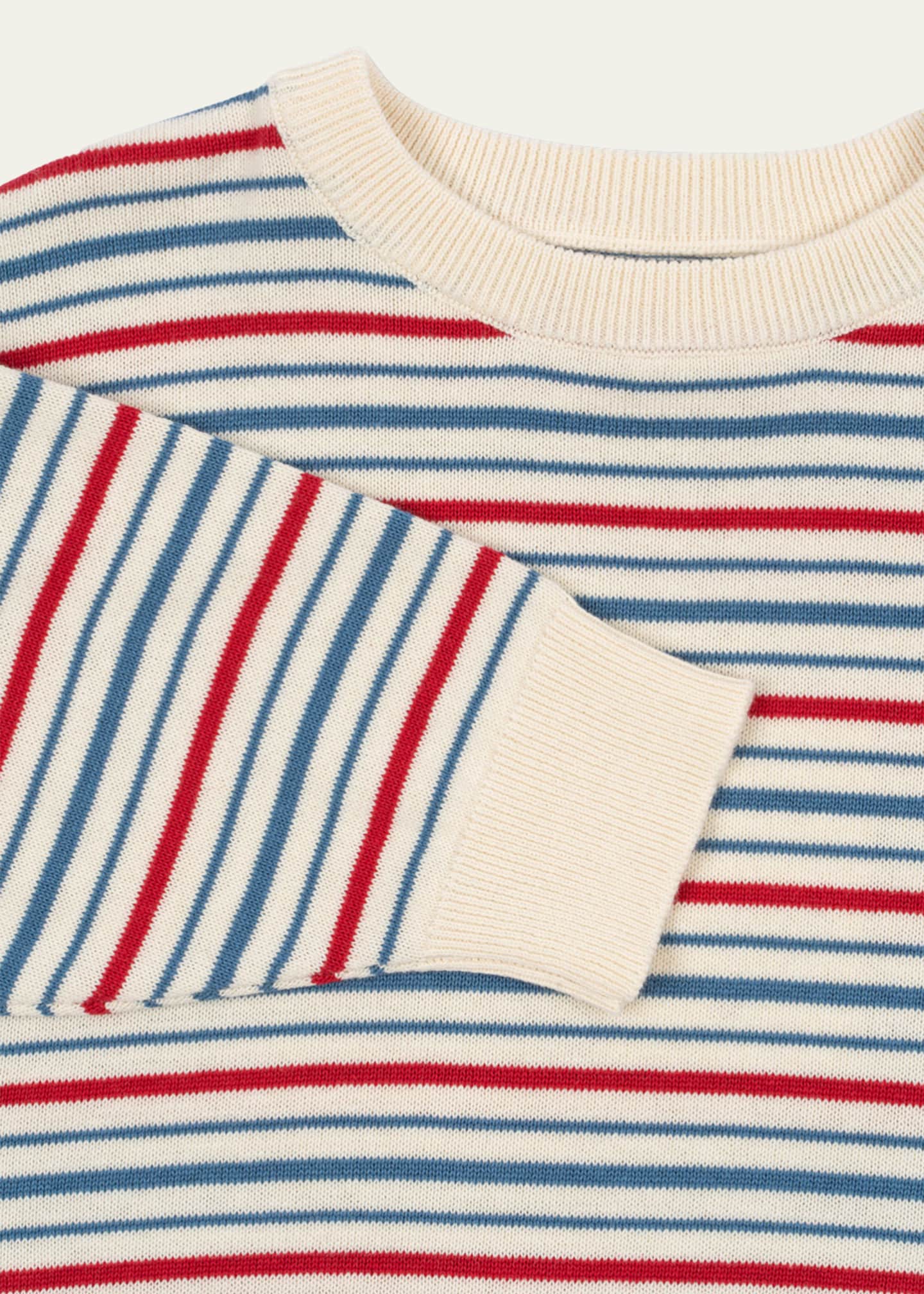 Konges Slojd Boy's Manis Organic Cotton Knit Sweater, Size 12M-8 ...