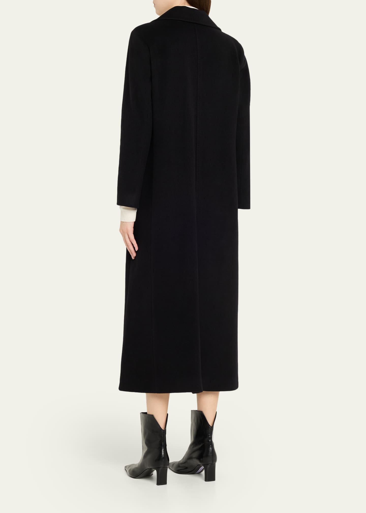Cinzia Rocca Long 3-Button Notch Collar Coat - Bergdorf Goodman